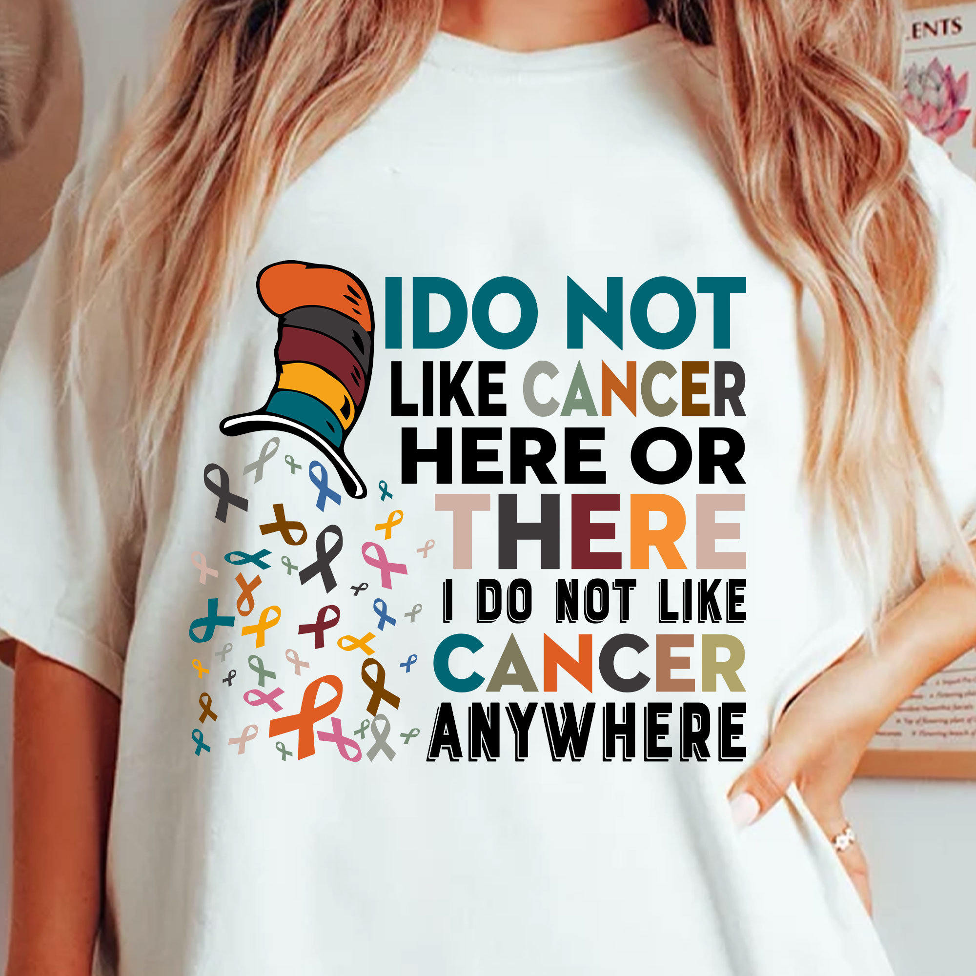 Dr. Seuss Svg, I Do Not Like Cancer Here Or There I Do Not L | Inspire ...