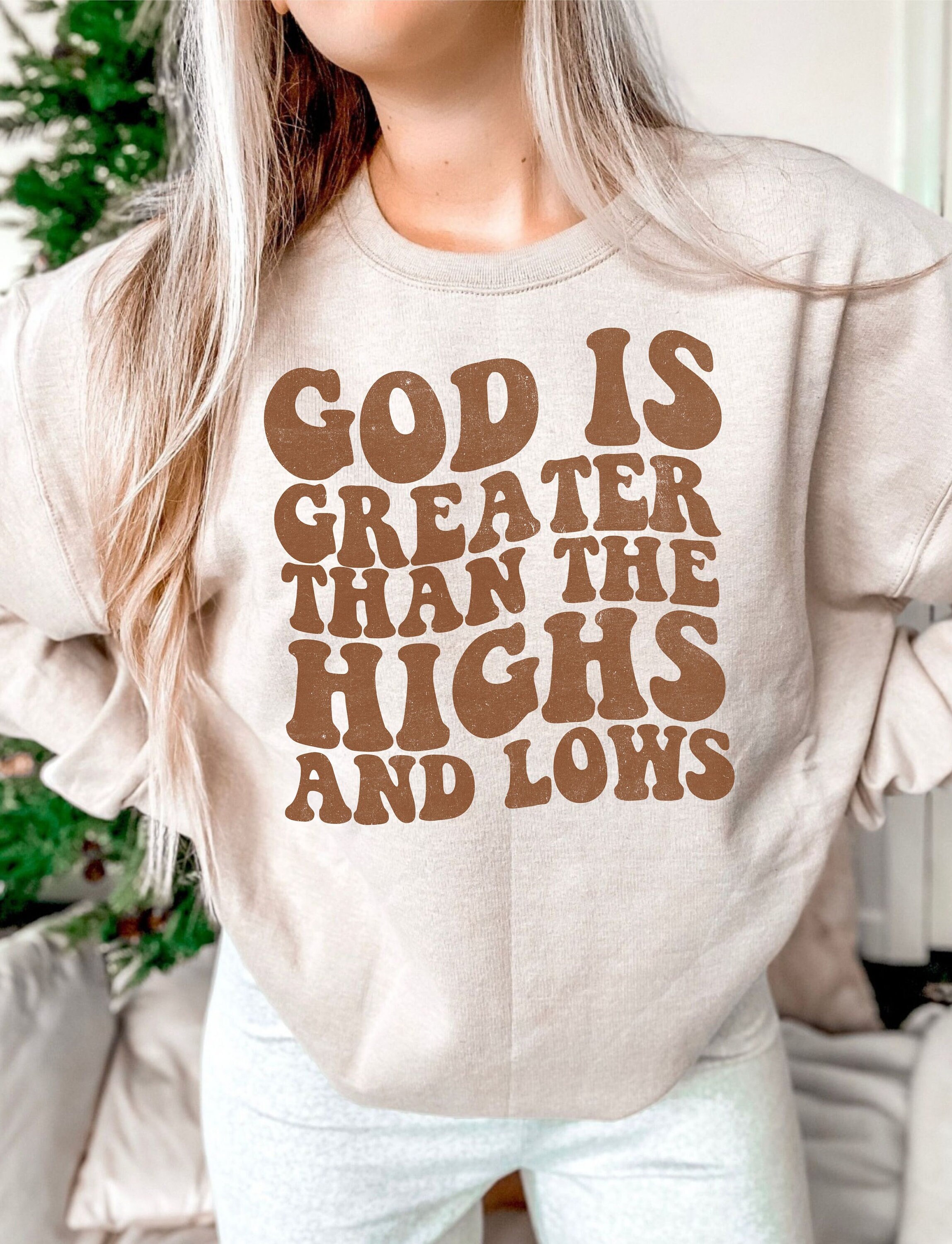 God is Greater Than the Highs and Lows SVG And PNG, Bible Qu | Inspire ...