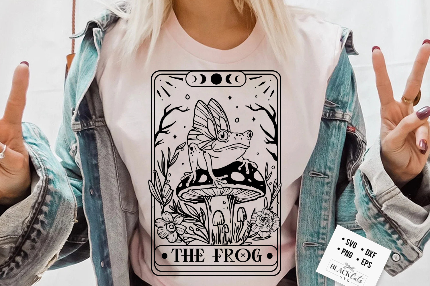The magic frog tarot SVG, The frog svg, Frog tarot svg, Taro | Inspire ...