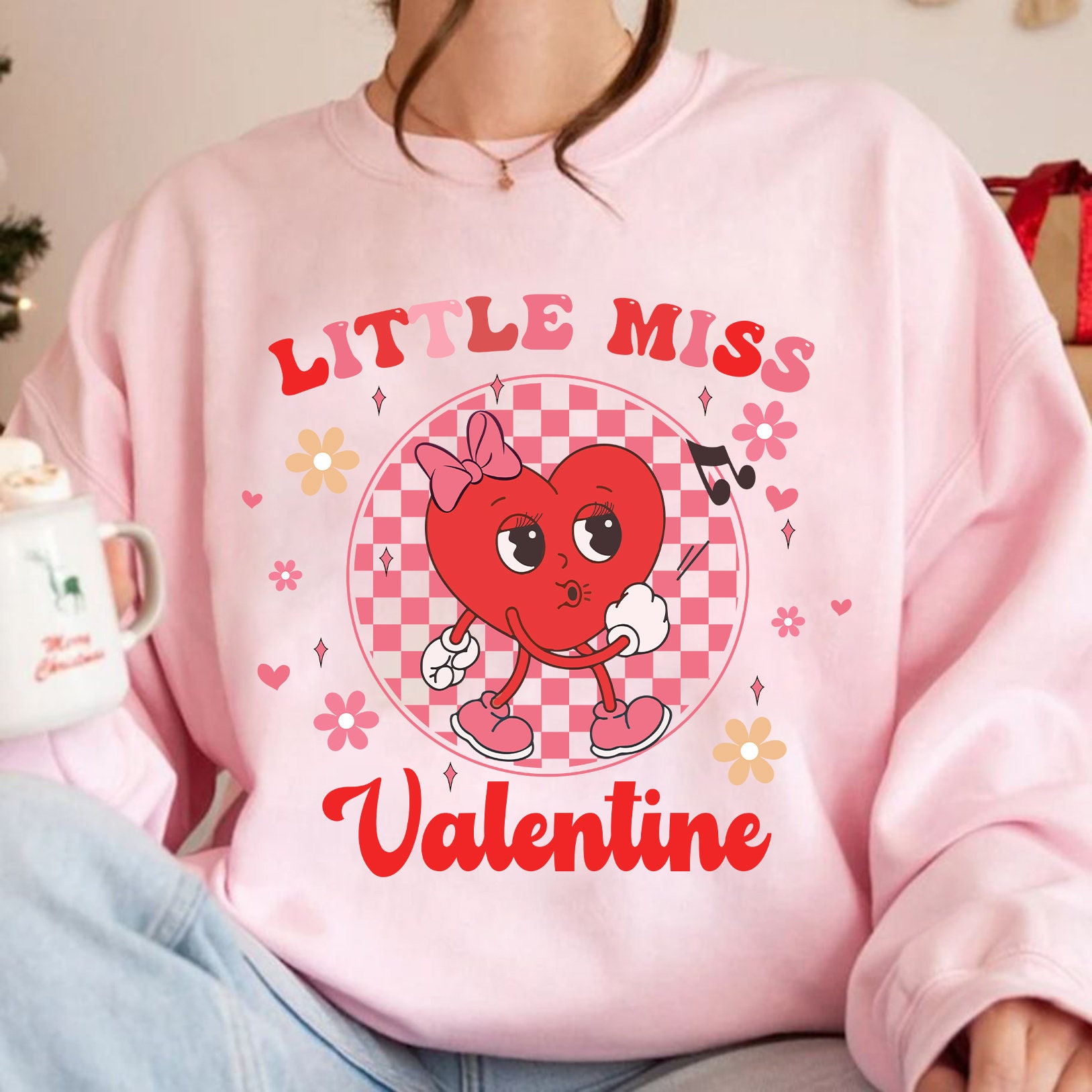 Digital Png File Little Miss Valentine, Funny Heart Characte - Inspire ...