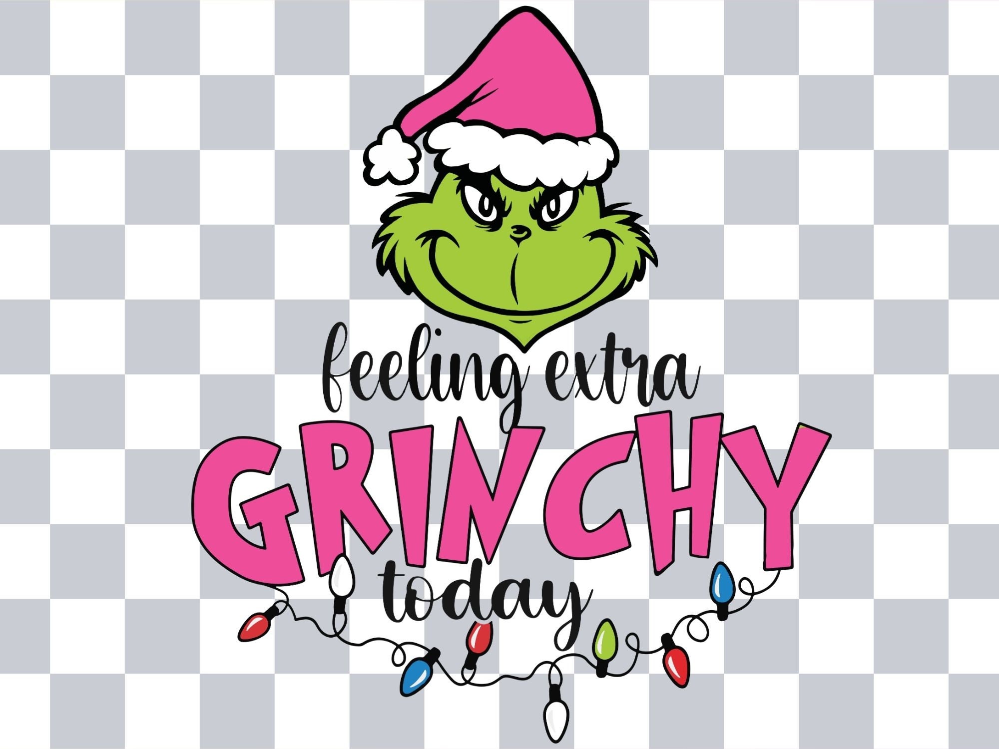 Feeling Extra Grinchy Today SVG, Grinch face Svg, Feeling Ex | Inspire ...