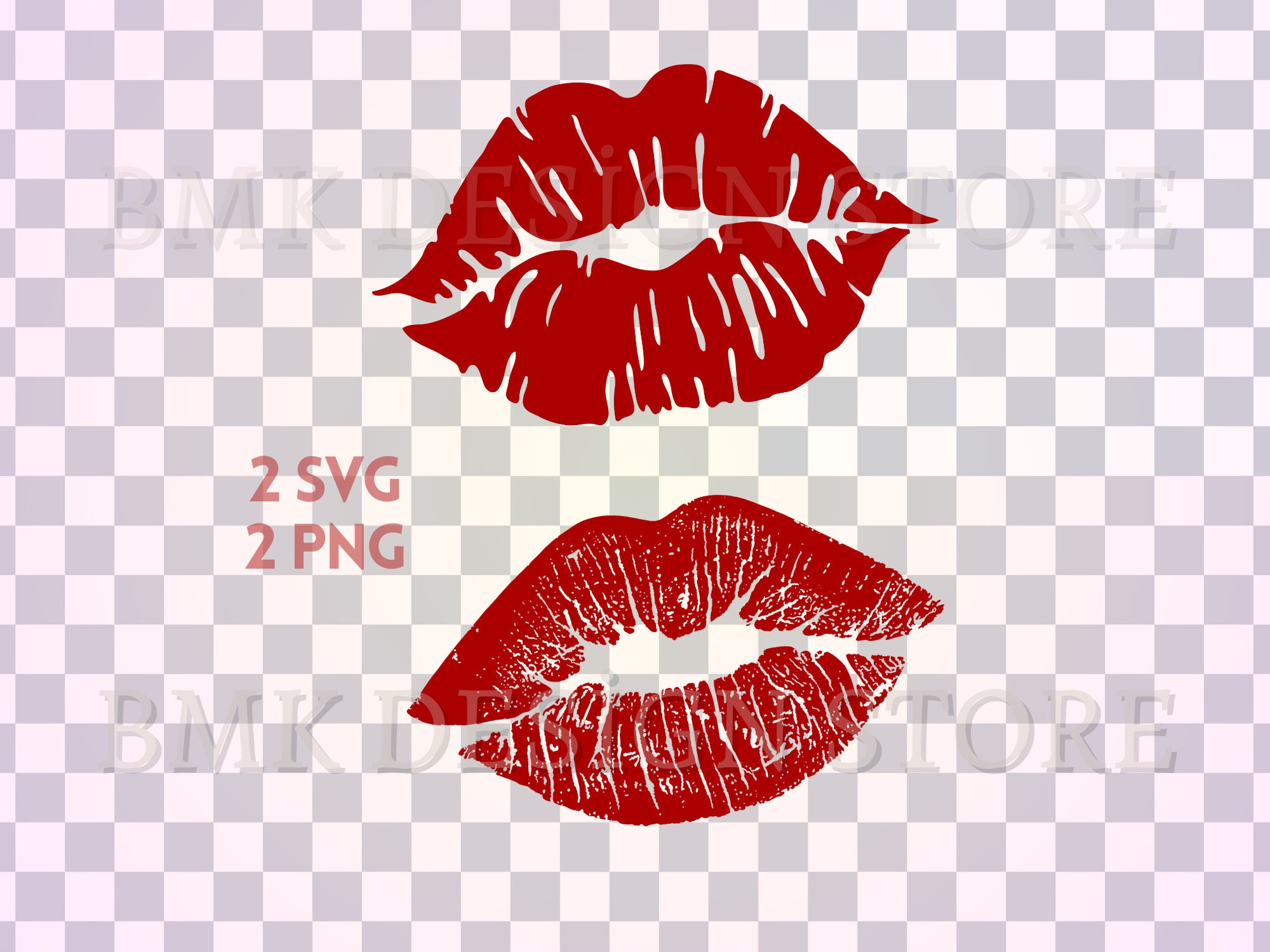 Lips SVG, 2 kinds , Kiss SVG, Red Lips SVG, Kiss Svg, Lips P - Inspire ...