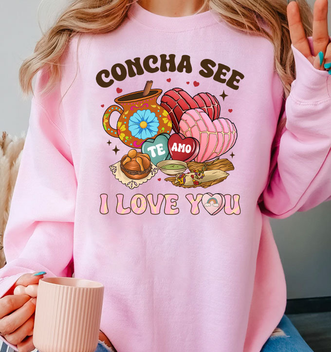 Concha See Te Amo Png, Mexican Valentine png, Cafecito y Chi | Inspire ...