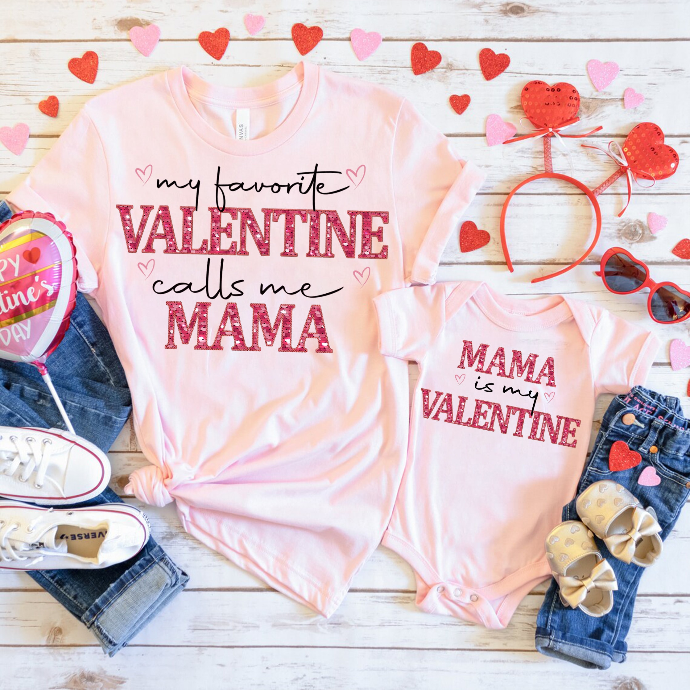 Mama Mini Matching Valentine png, Valentine calls me mama pn | Inspire ...