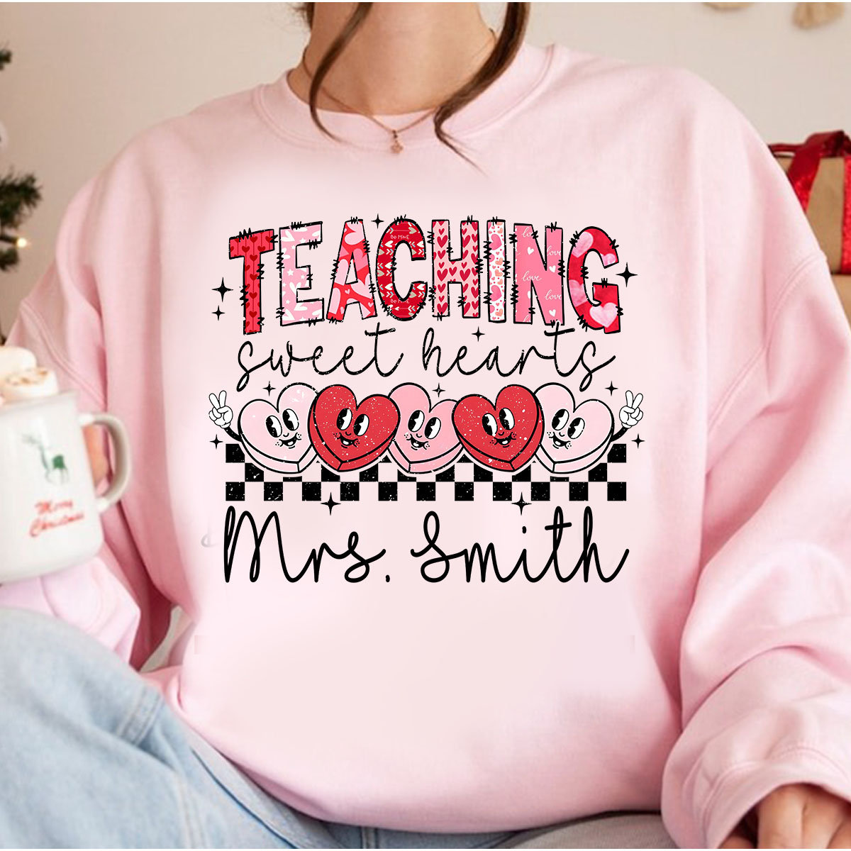 Teaching Sweethearts Png, Valentine Day Png, Custom Teacher - Inspire ...