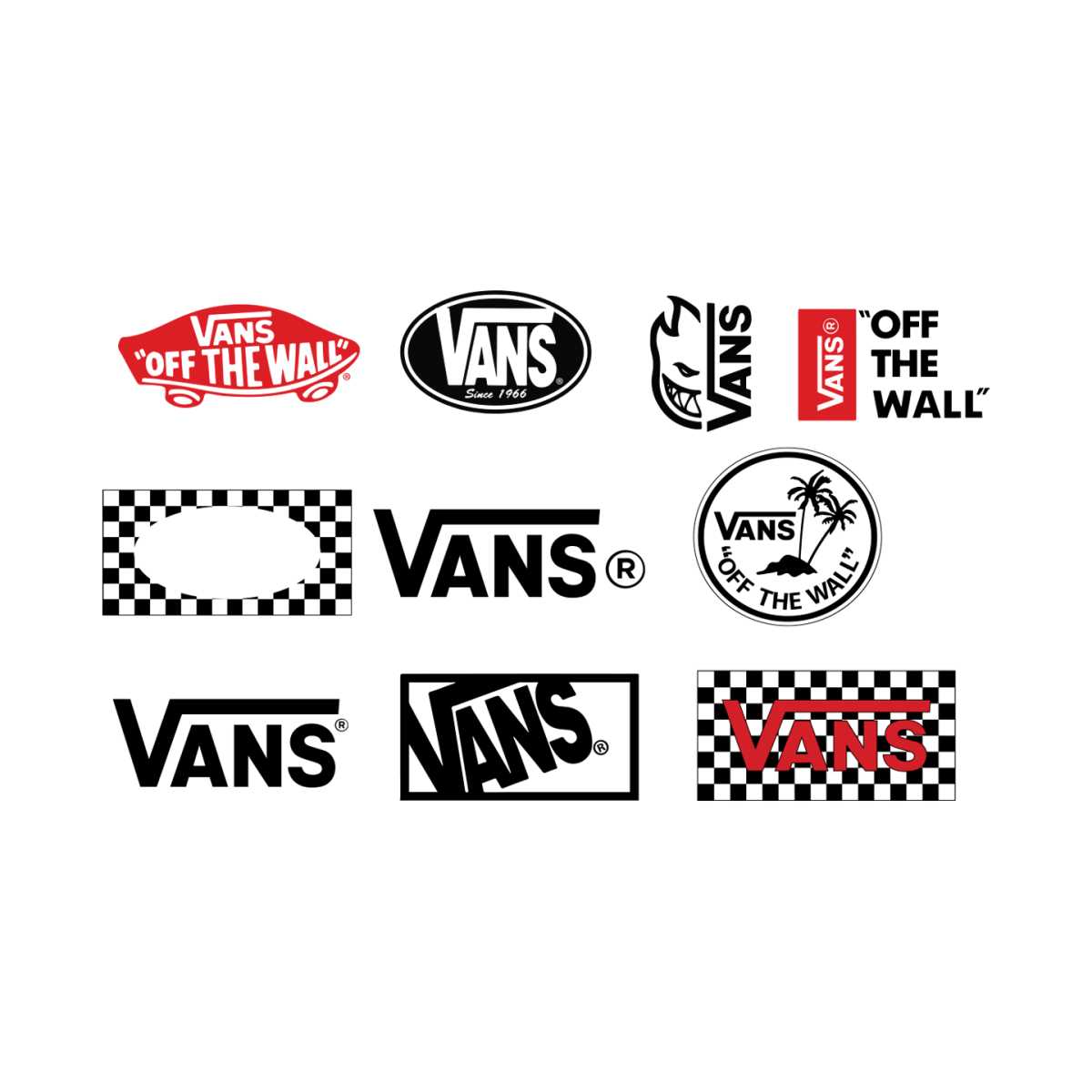 Vans Logo Bundle Svg | Inspire Uplift