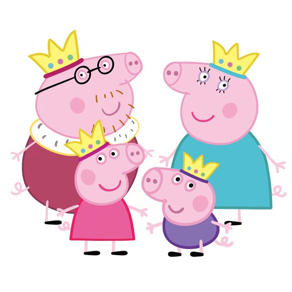 Files Peppa Pigs SVG, Peppa pig family svg, peppa pig png, P - Inspire ...