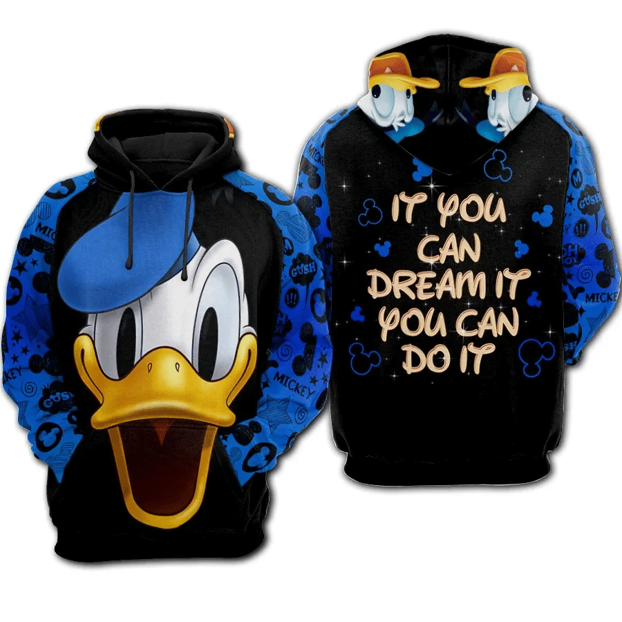 Donald Duck Pattern Mickey Mouse Disney Cartoon 509 Fan Gift - Inspire ...