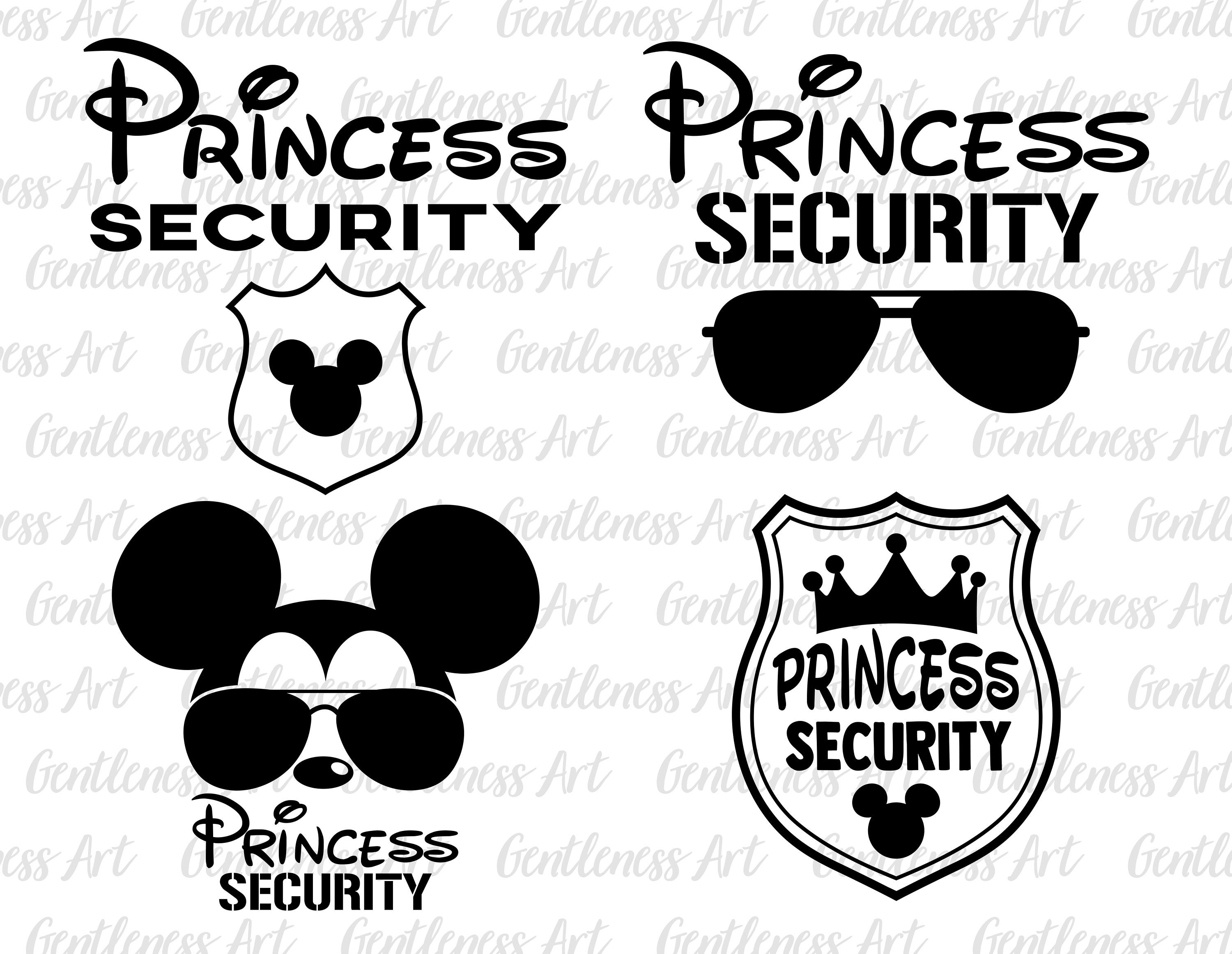 Princess Security Svg, Funny Dad Svg, Boyfriend Security Svg | Inspire ...