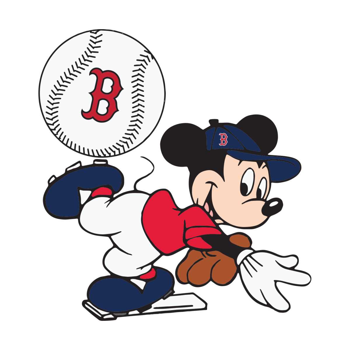 Red Sox Mickey Svg, Sport Svg, Boston Red Sox Svg, MLB Sport | Inspire ...