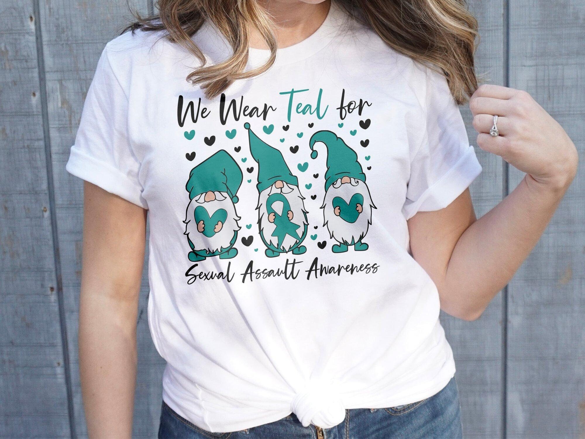Sexual Assault Awareness Svg Png, We Wear Teal for Sexual As | Inspire ...