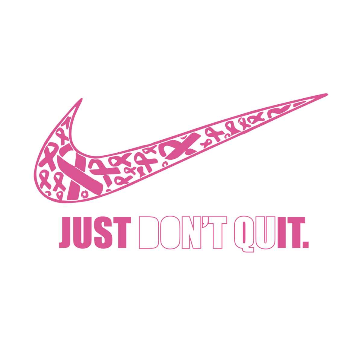 Just Dont Quit Logo Trending | Inspire Uplift