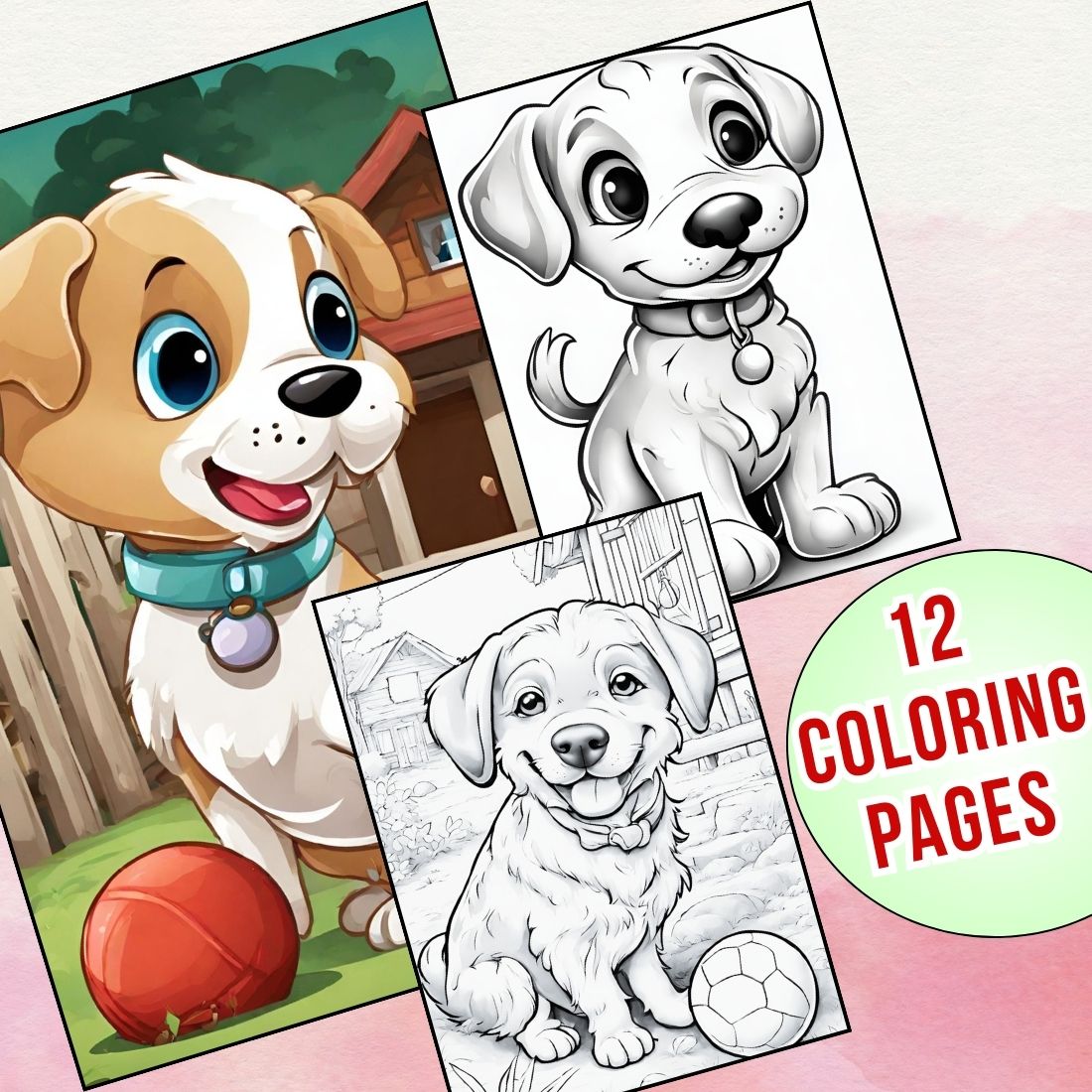12 Adorable Puppy Coloring Pages | Fun Activity for Every Do - Inspire ...