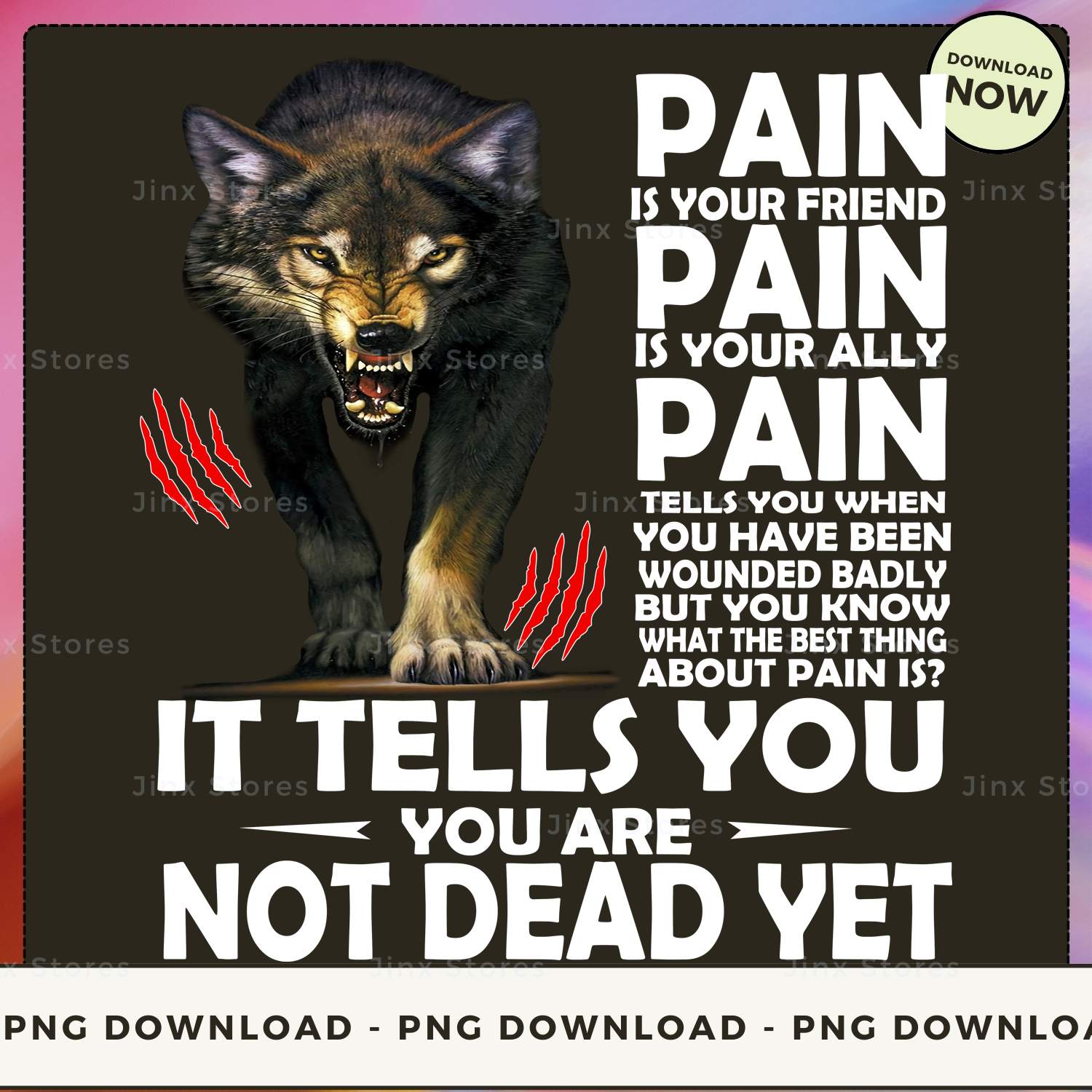 PNG Digital Design - PAIN IS YOUR FRIEND PAIN IS YOUR ALLY.. | Inspire ...