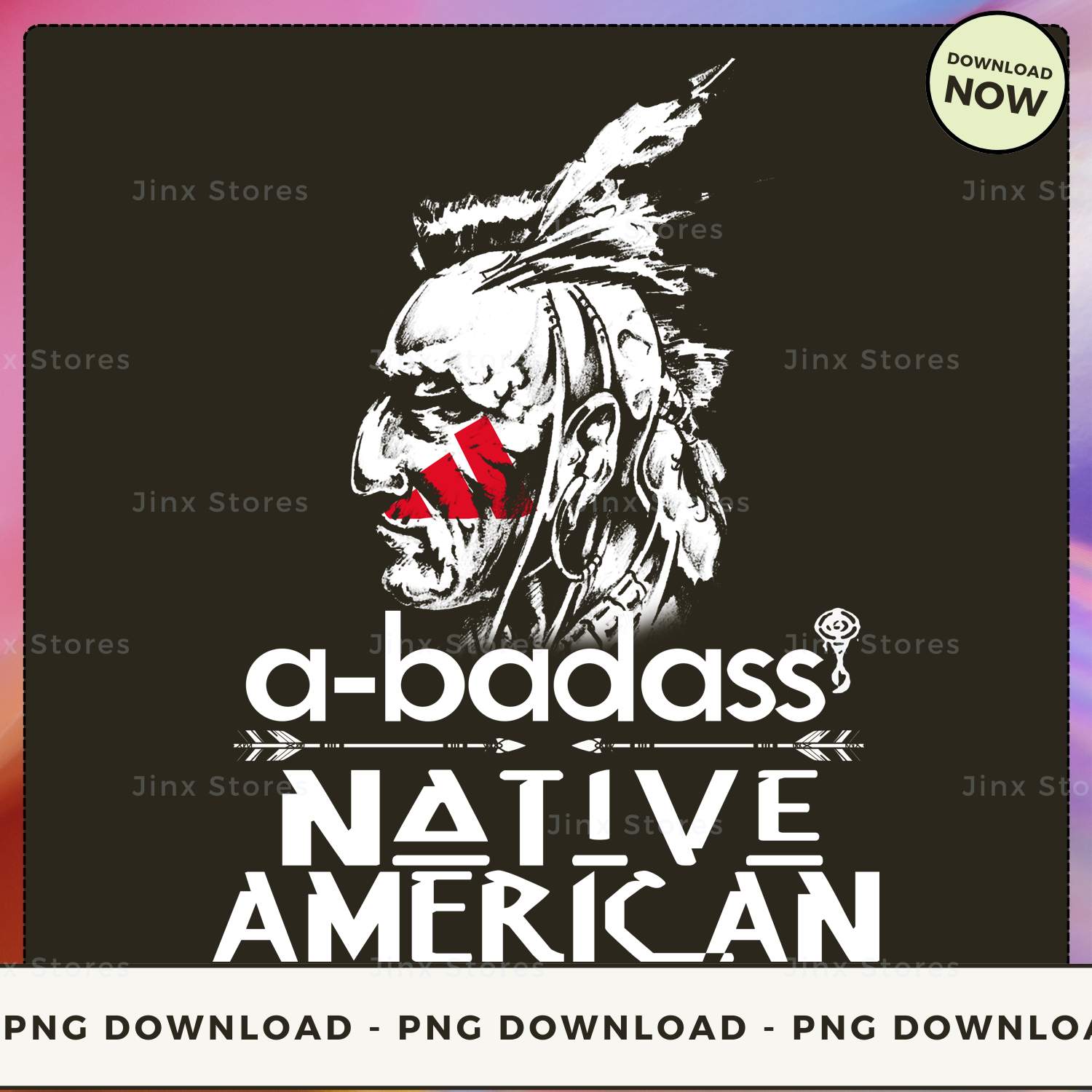 PNG Digital Design - A-BADASS NATIVE AMERICAN PNG Download, | Inspire ...