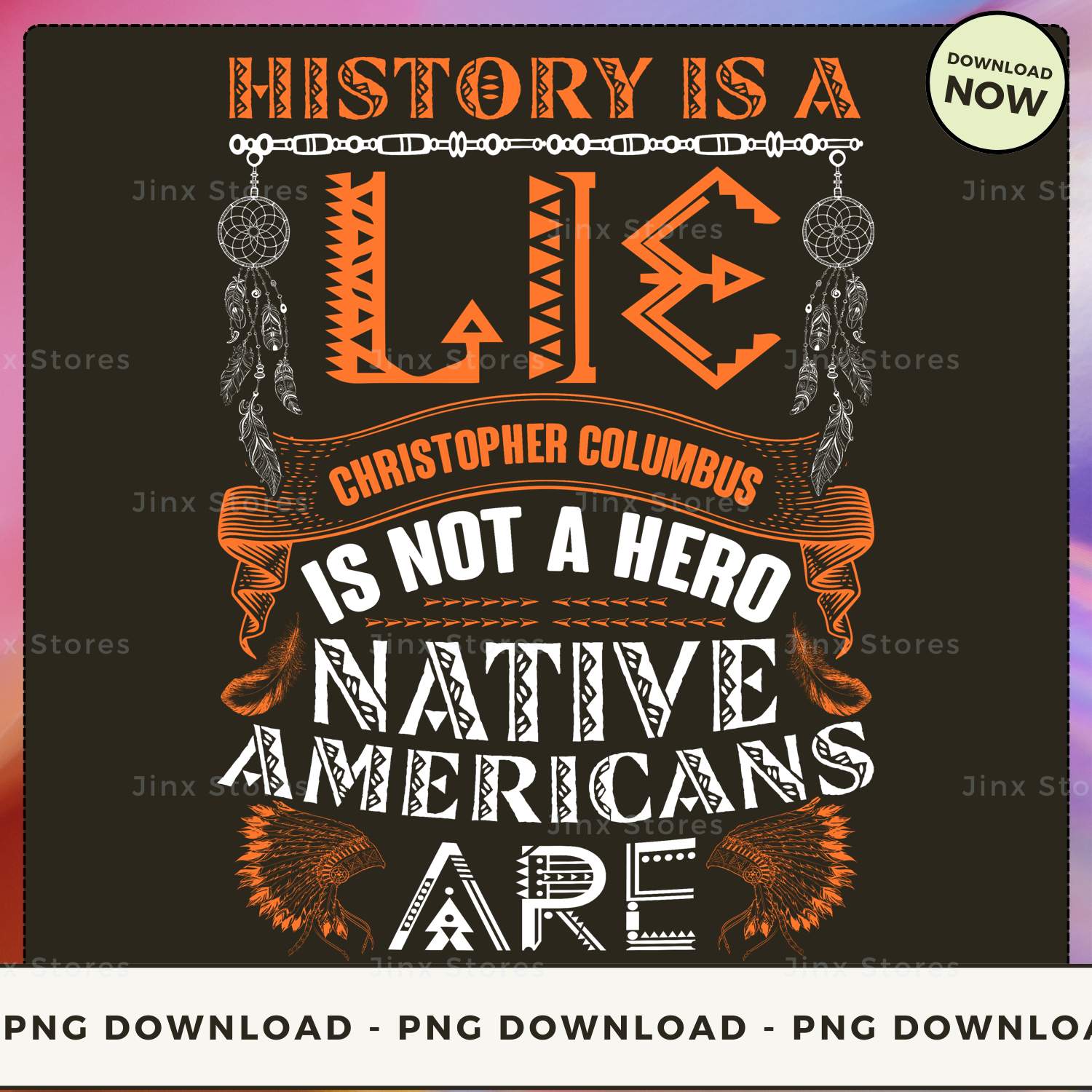 PNG Digital Design - HISTORY IS A CHRISTOPHER COLUMBUS PNG | Inspire Uplift