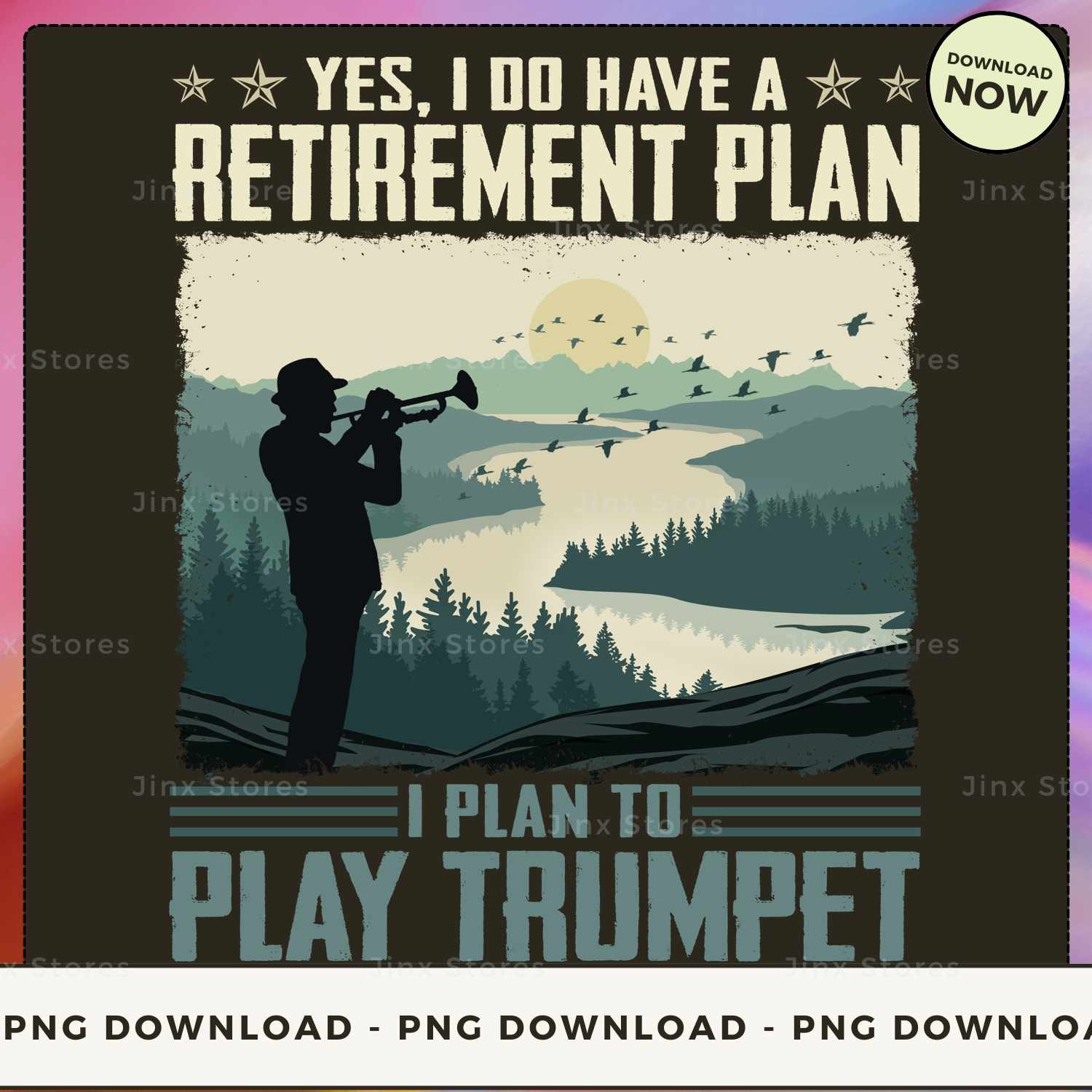 PNG Digital Design - Trumpet - Retirement Plan ISF007 PNG D | Inspire ...
