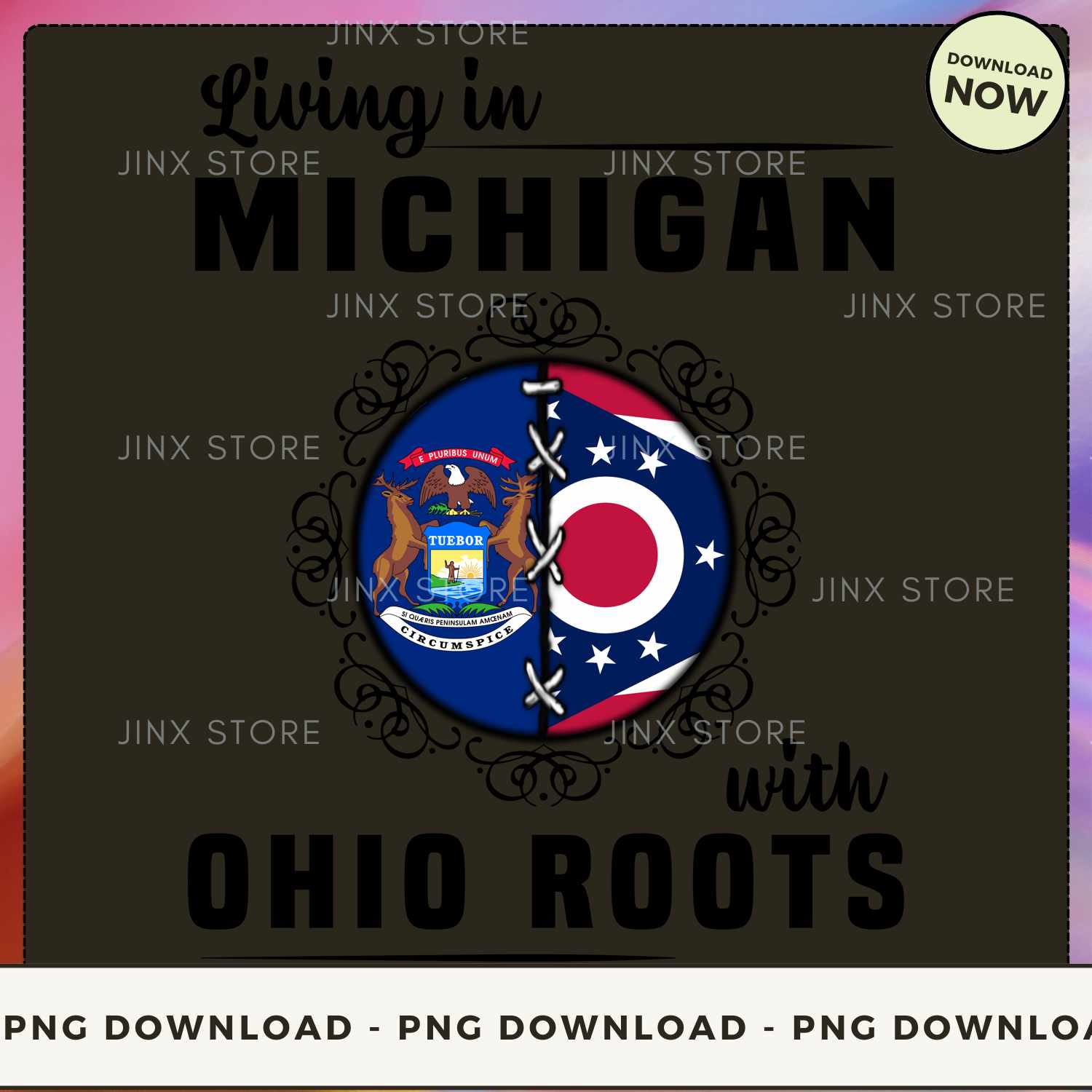 PNG Digital Design - Michigan - Ohio Roots PNG Download, PN | Inspire ...