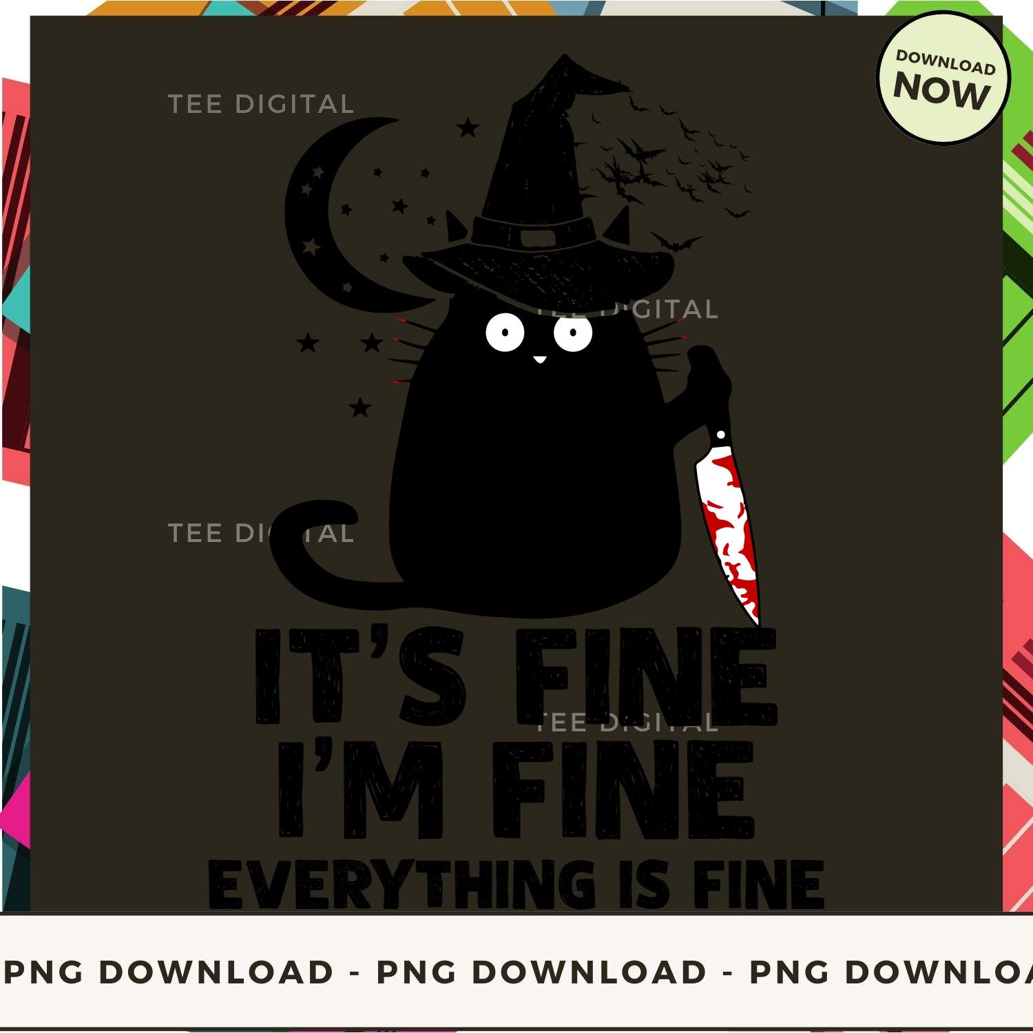 Digital | It's Fine I'm Fine Everything Is Fine - Cool Hallo | Inspire ...