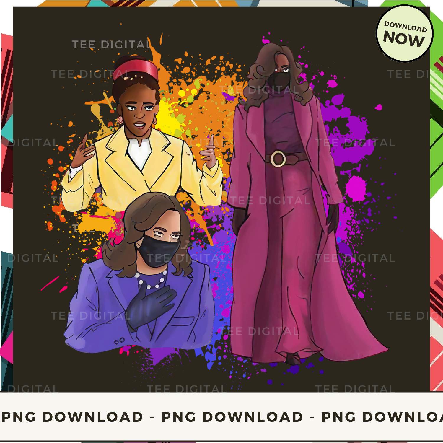Digital | Woman leader PNG Download, PNG File, Printable PN | Inspire ...