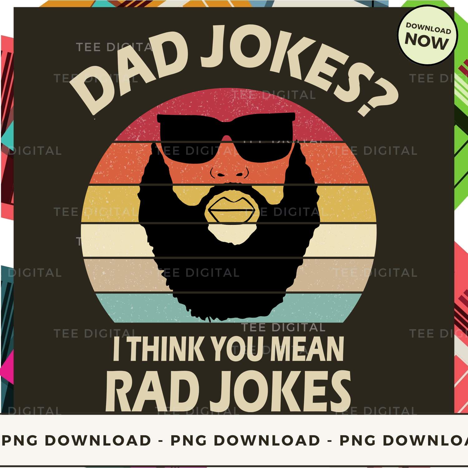 Digital | Dad Jokes Funny PNG Download, PNG File, Printable | Inspire ...