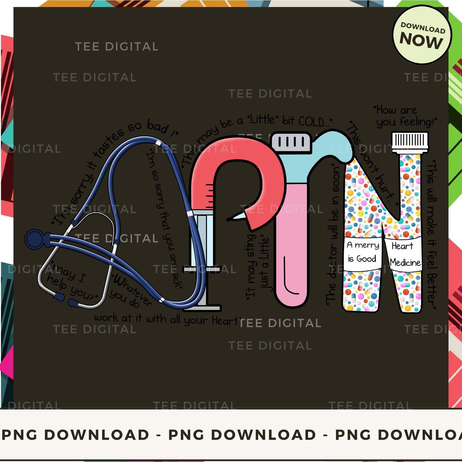 Digital | APRN PNG Download, PNG File, Printable PNG, Insta | Inspire ...