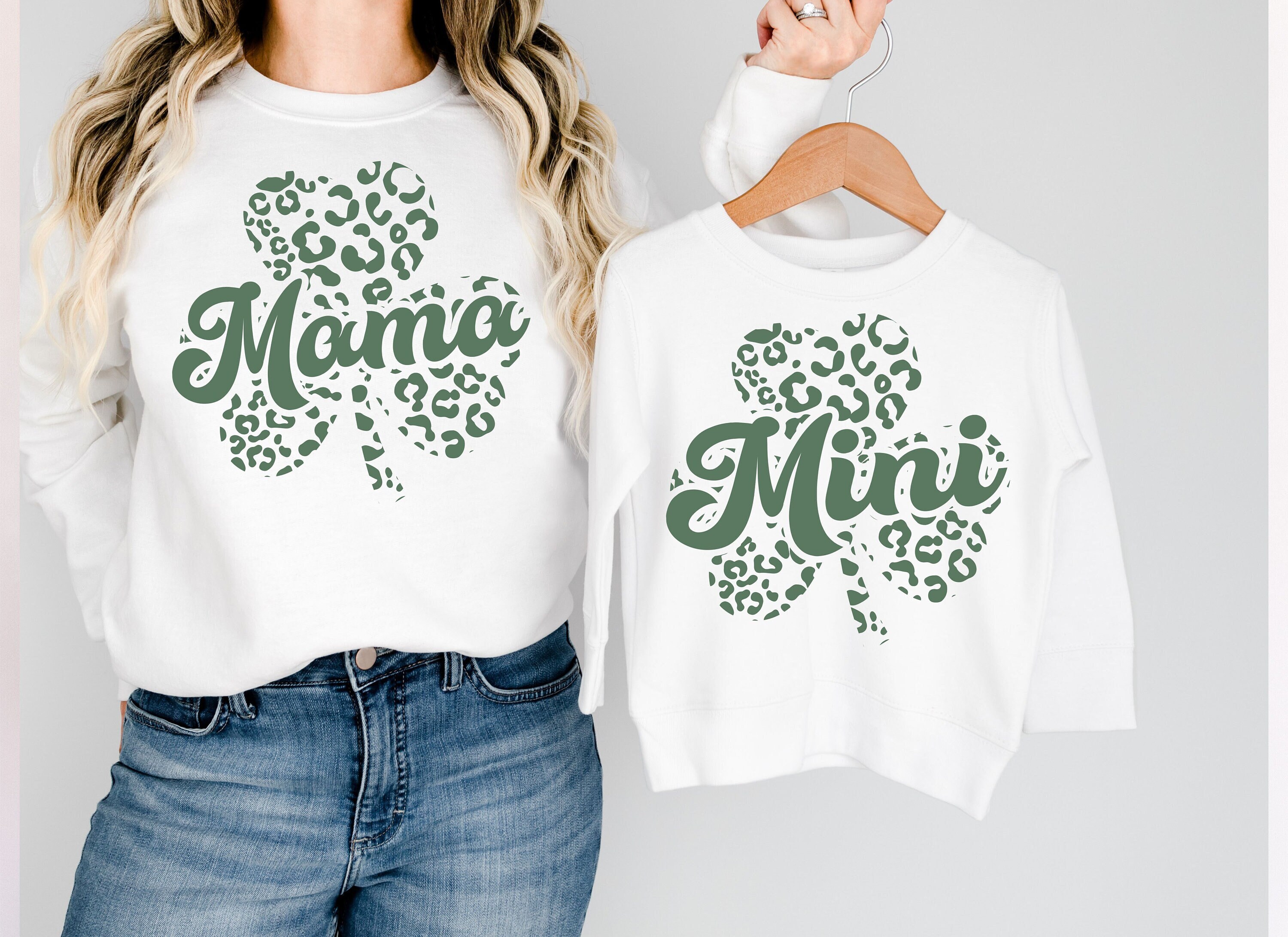 Shamrock Mama St Patricks Day Svg, Shamrock Leopard Svg, Sha | Inspire ...