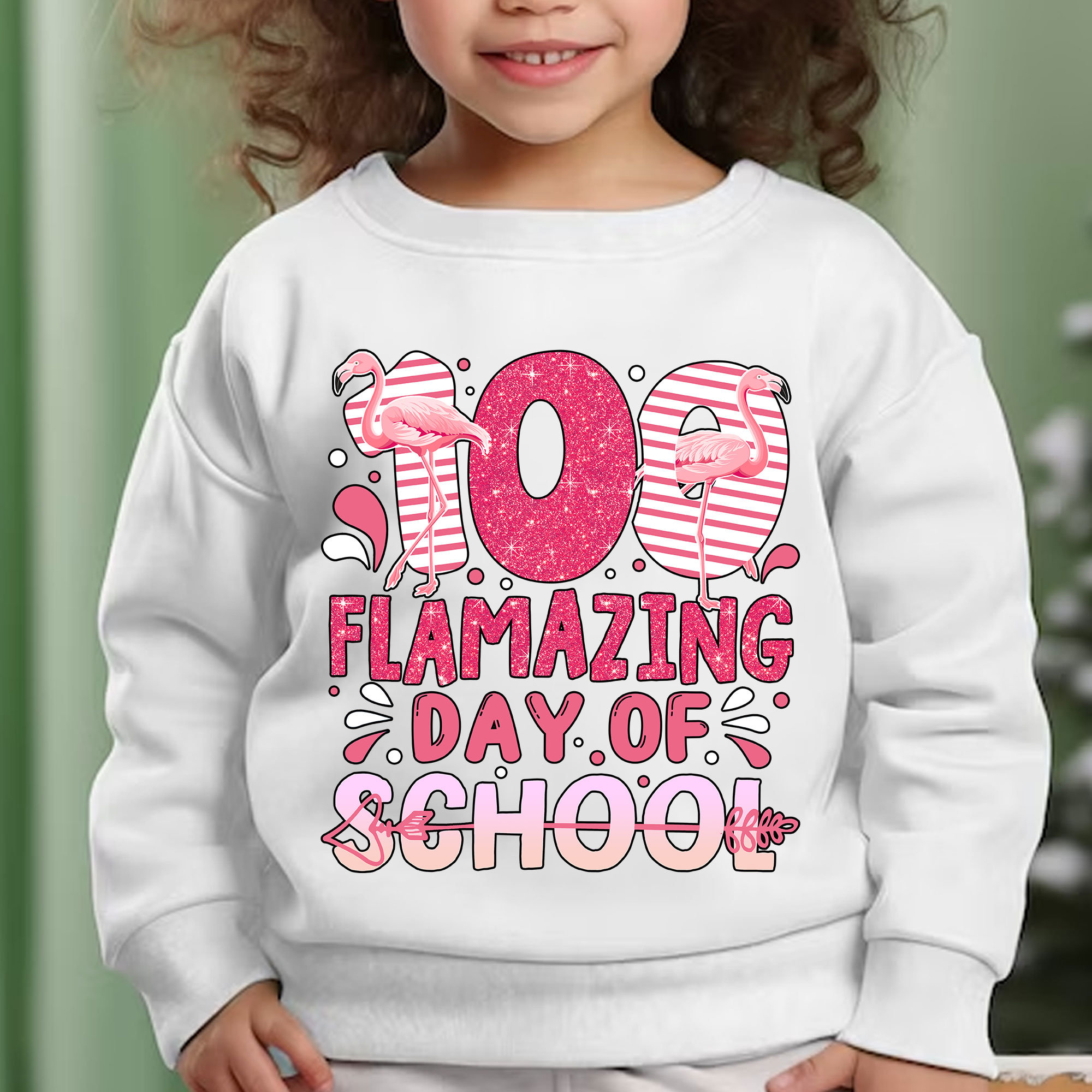 100 Flamazing Days Of School Png, Flamingo Teacher Png, 100 - Inspire ...