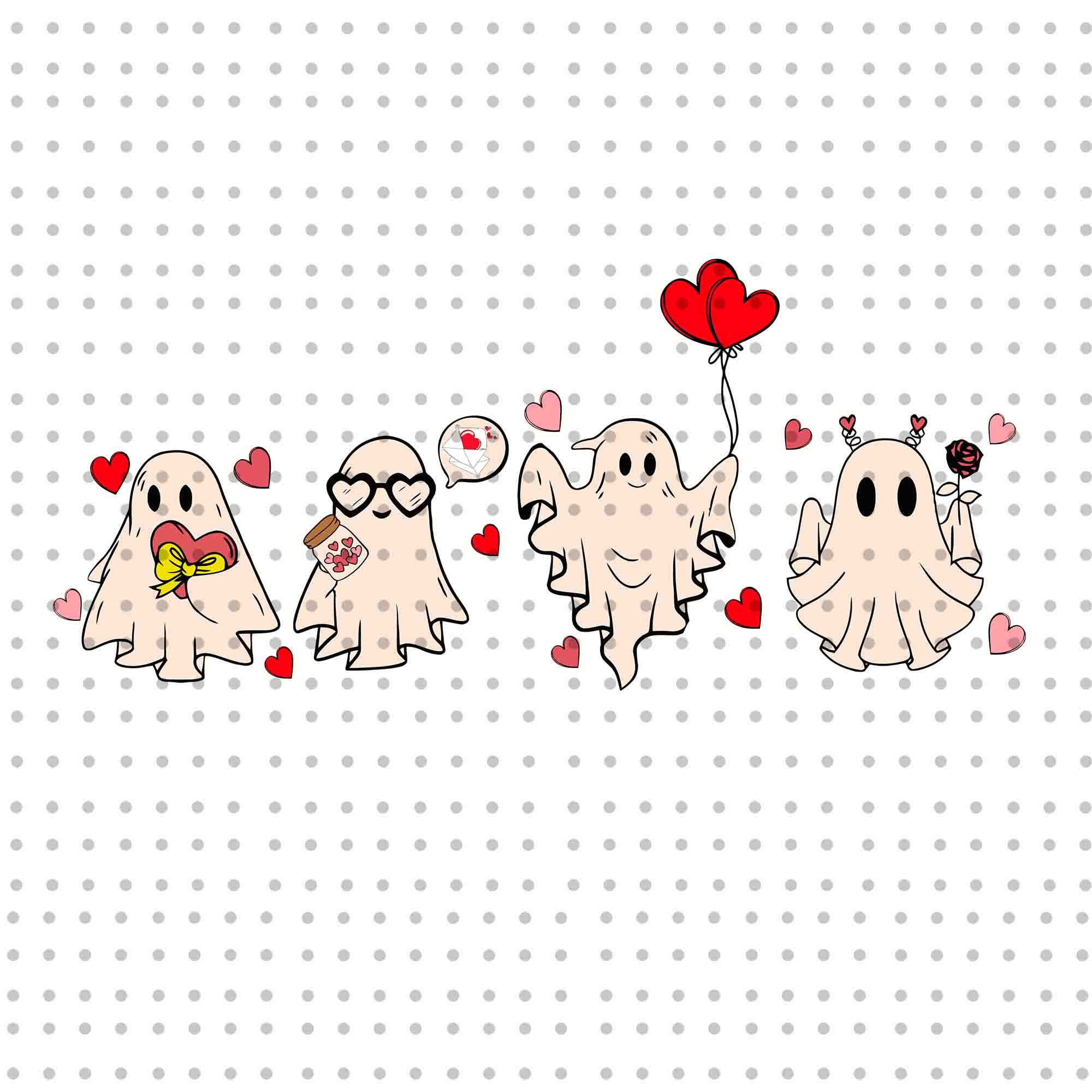 Valentines Day Ghost SVG, Be My Boo Svg, Will You Be My Boo | Inspire ...