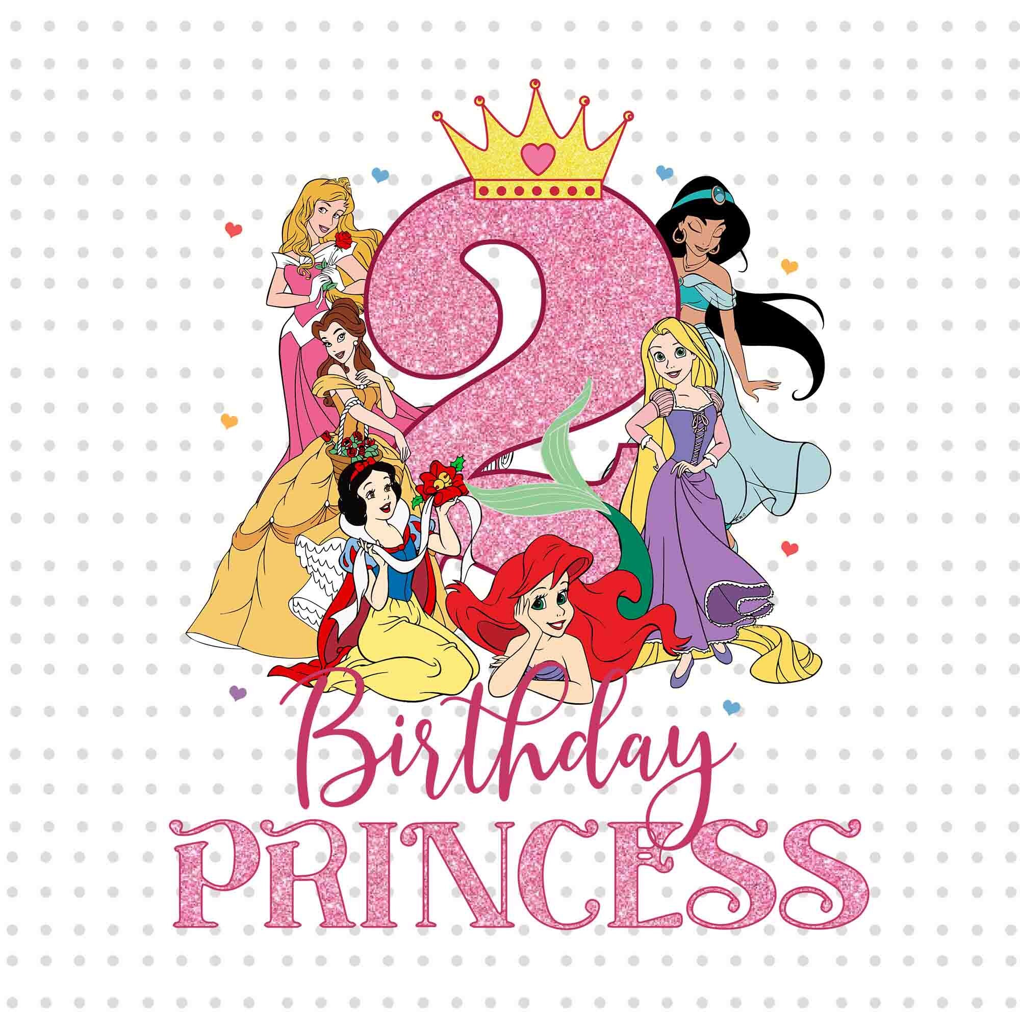 Birthday Princess Png, My 2nd Birthday Png, Happy Birthday P | Inspire ...
