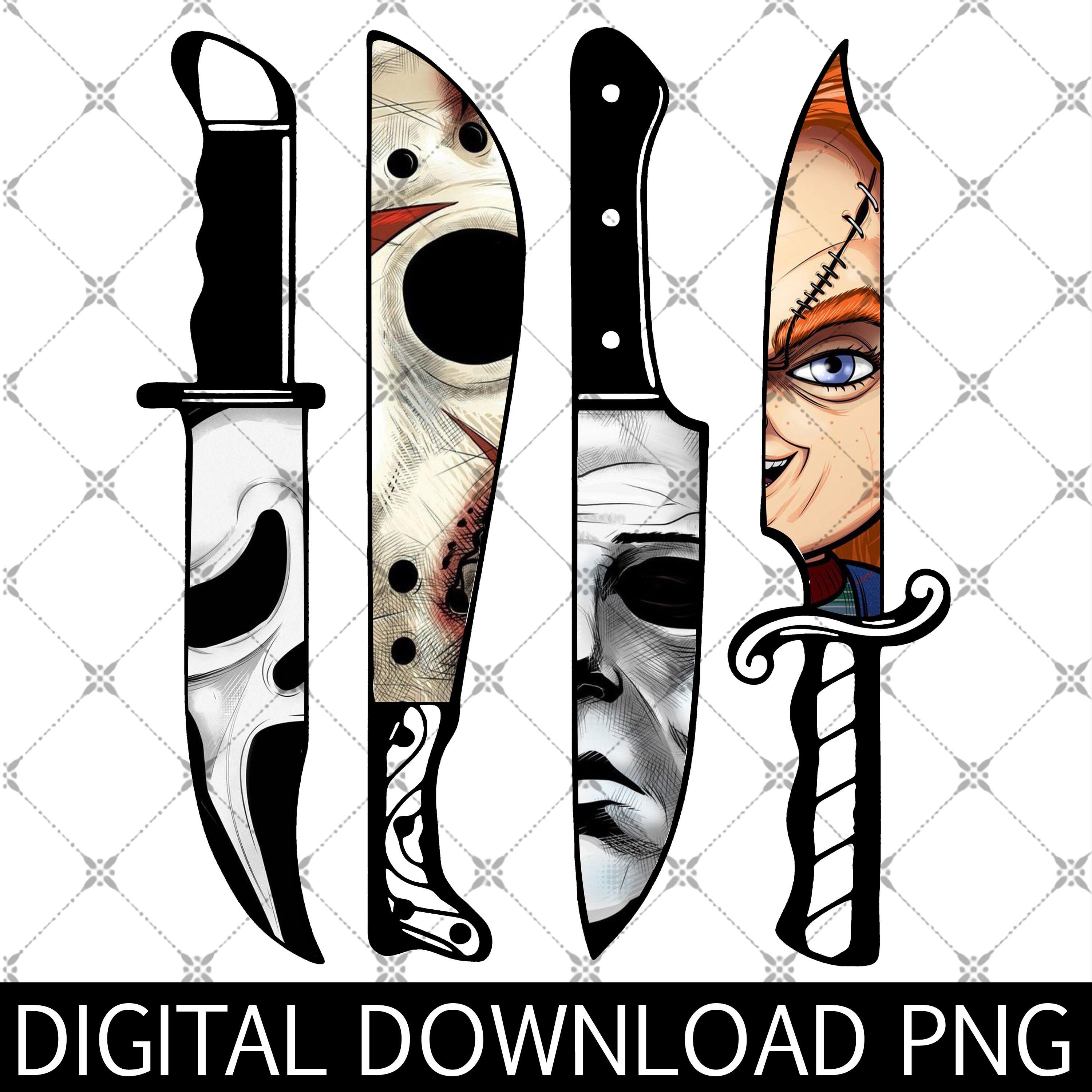 Horror Movie Knives Png, Halloween Horror Png, Horror Knives | Inspire ...