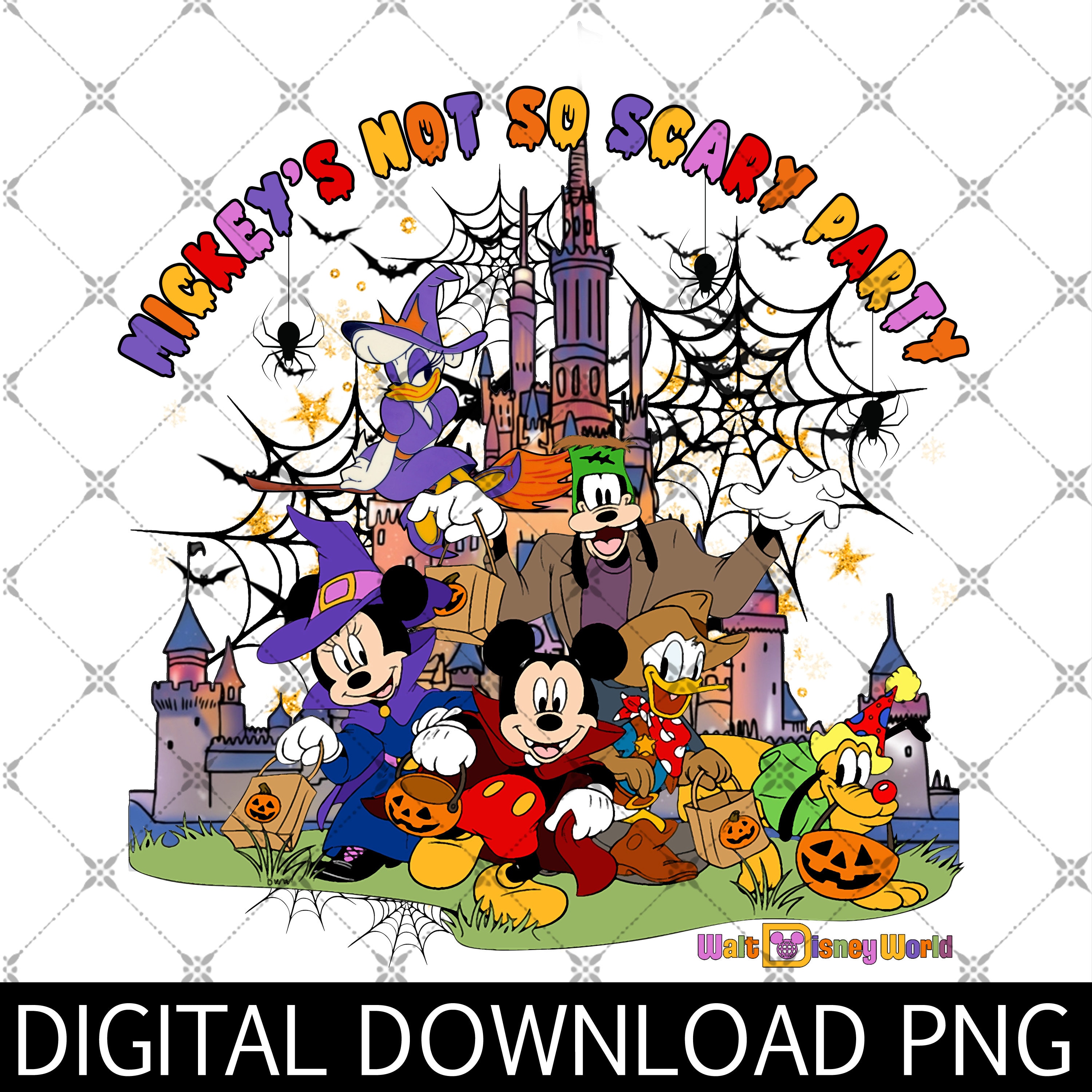 Mickeys Not So Scary Png, Mickey Halloween Party Png, Mickey | Inspire ...