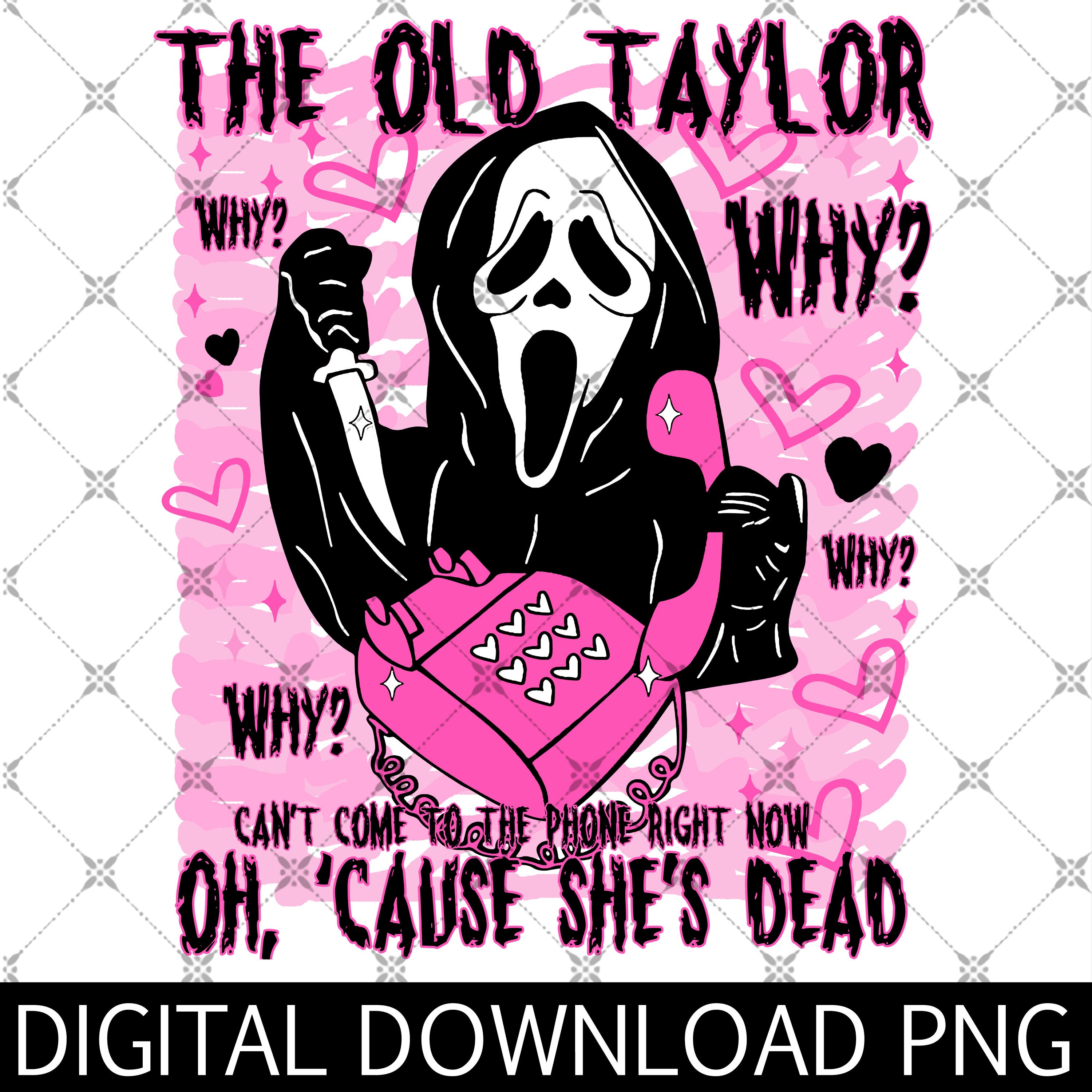 Taylor Ghostface Halloween Png, Scream Png, Horror Movie Png | Inspire ...