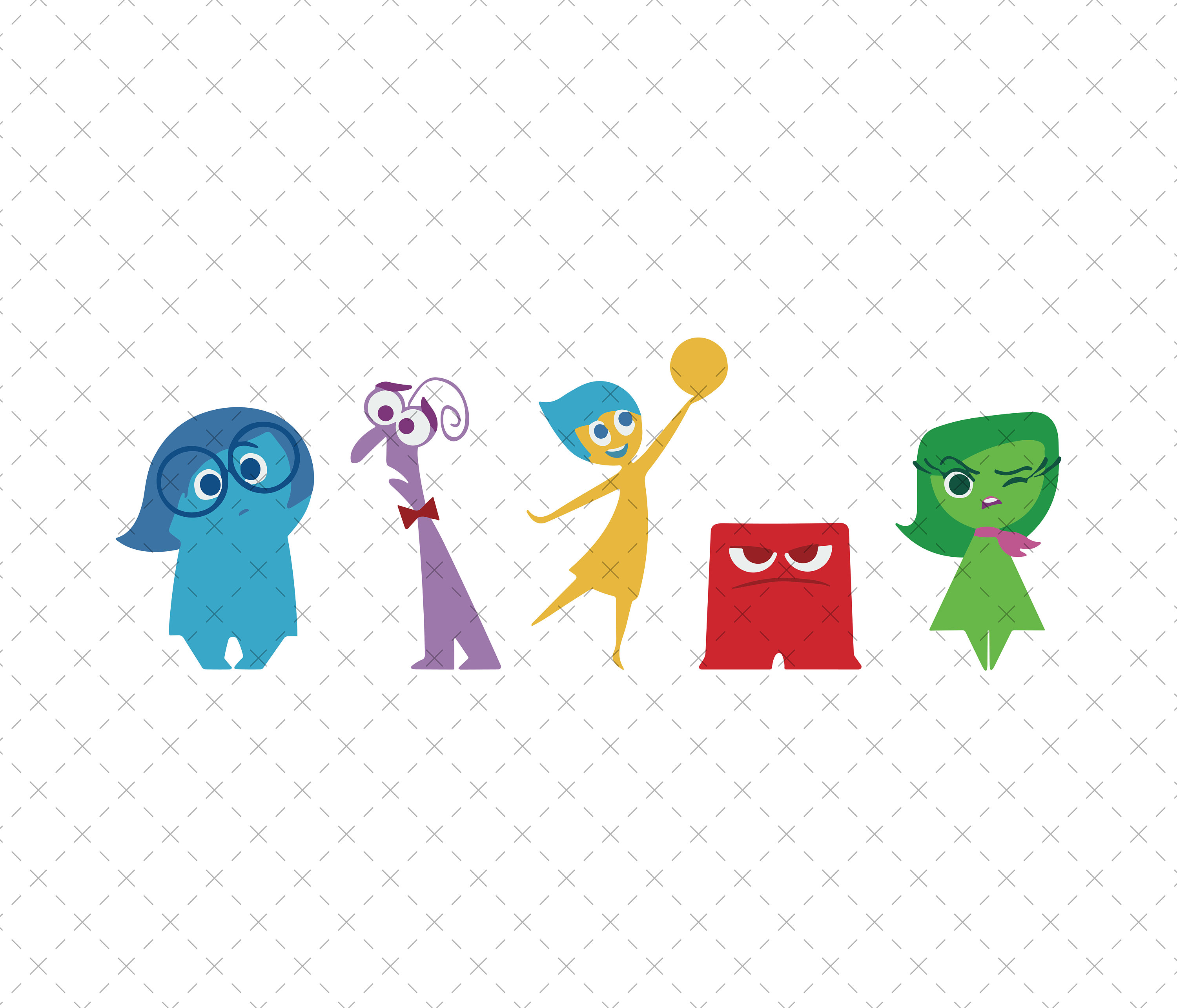 Inside Out PNG, Inside Out Characters Digital Download, Insi - Inspire ...