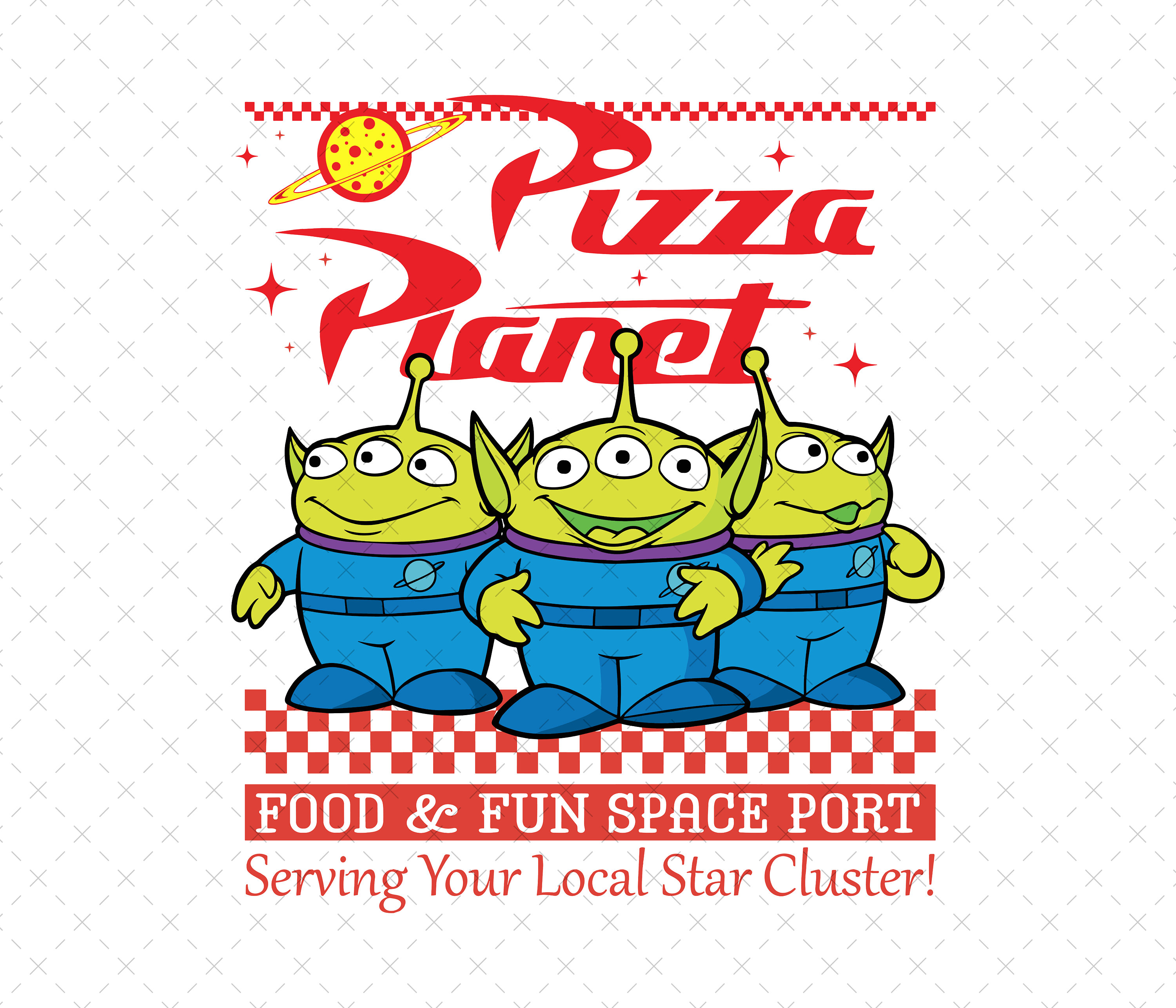 Pizza Planet Png, Pizza Planet Svg, Aliens Svg Png, Foods an | Inspire ...