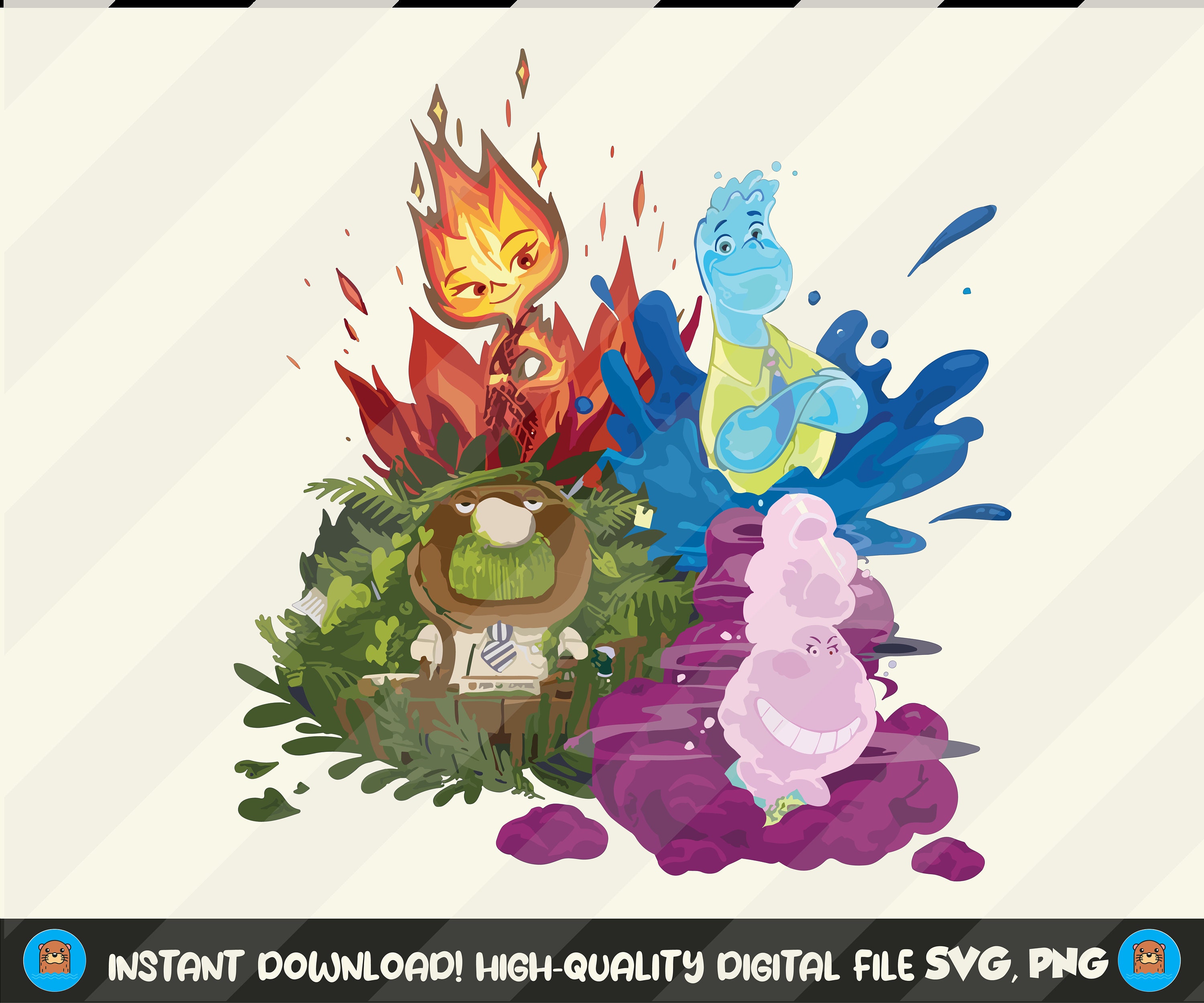 Elemental SVG, Elemental Digital, Elemental Printable, Eleme | Inspire ...