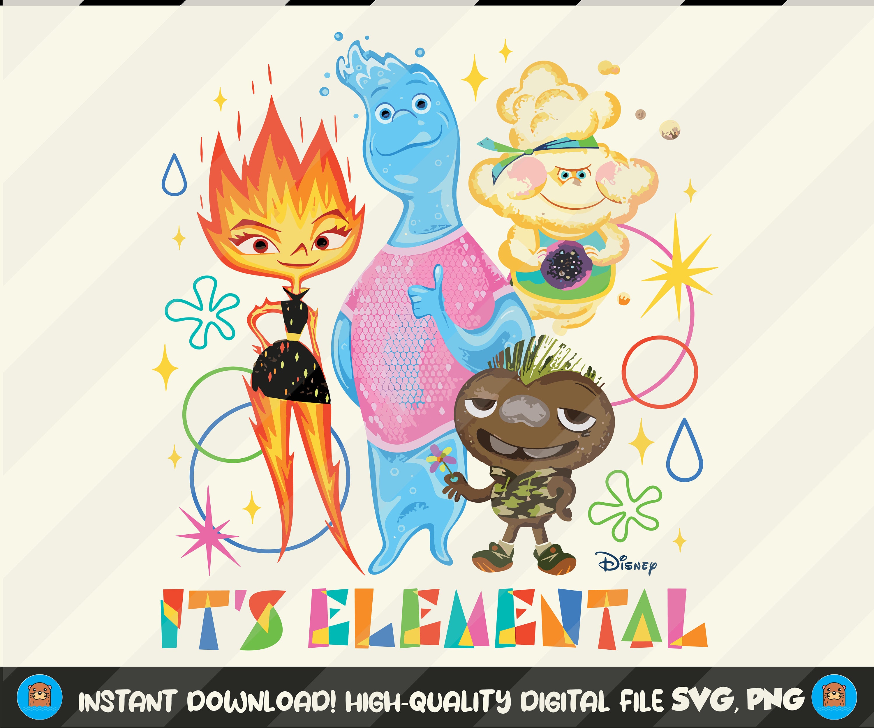 Elemental SVG, Elemental Digital, Elemental Printable, Eleme | Inspire ...