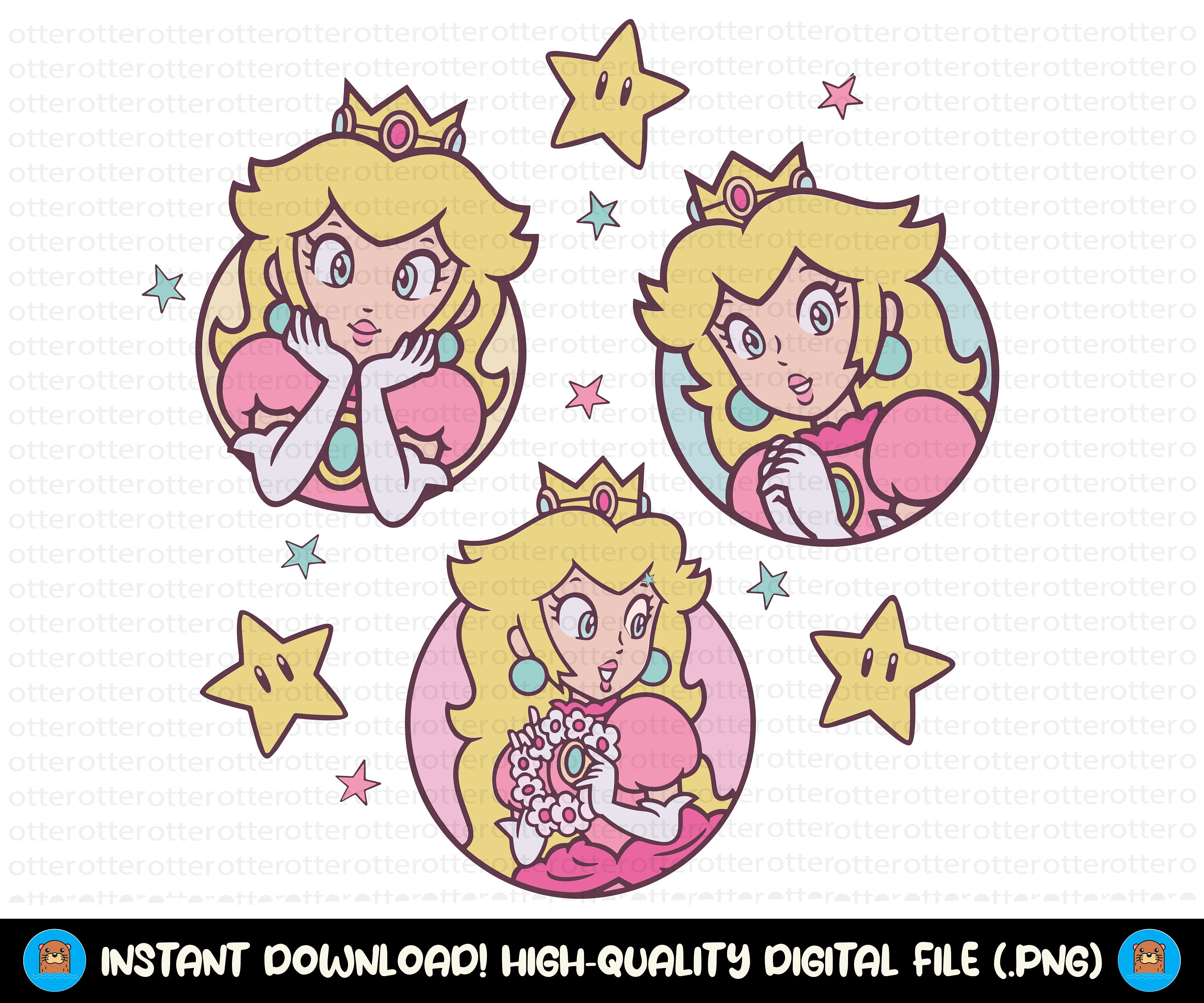 Princess Peach Svg , Princess Peach Png, Design For Shirt, S | Inspire ...