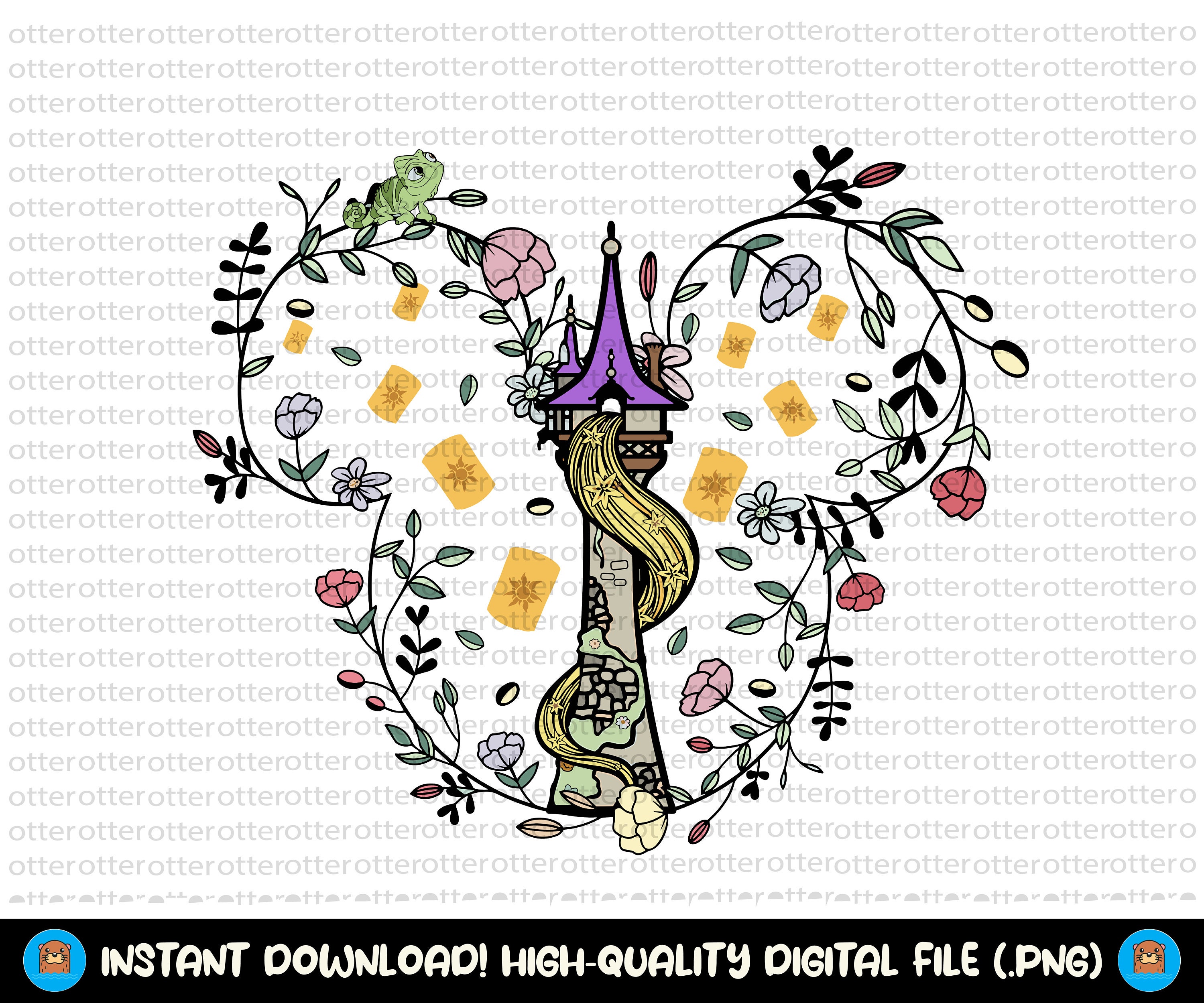 Rapunzel Tower Png, Retro Princess Svg, Vacay Mode Png, Fami - Inspire ...