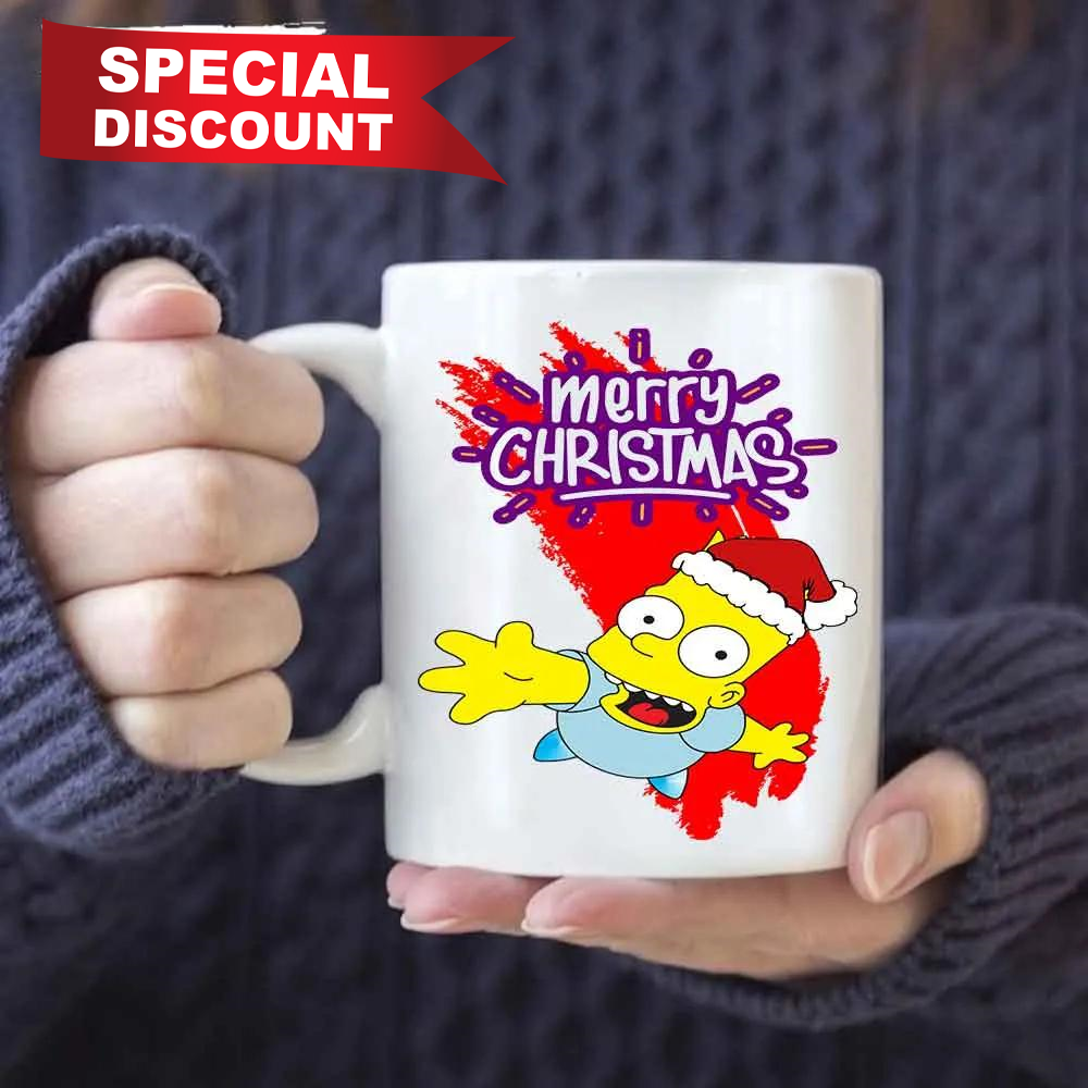 Bart Simpson Merry Christmas Mug, Best Christmas Gifts, Happ | Inspire ...