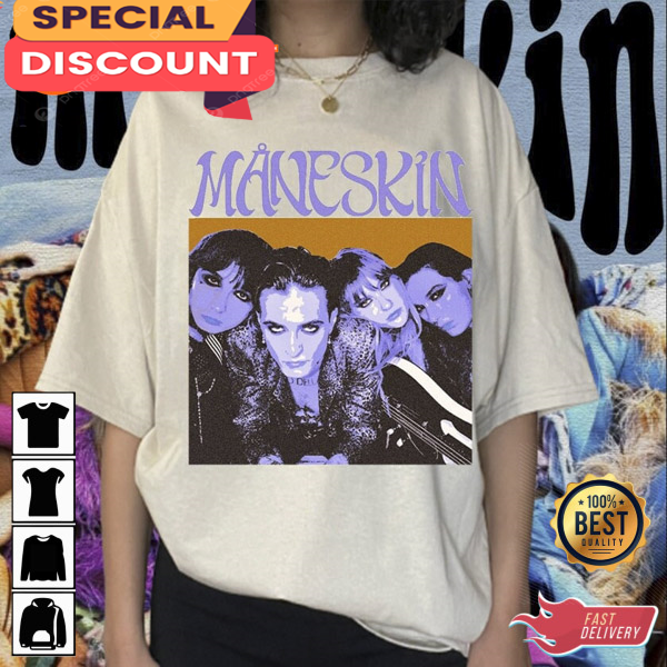 Maneskin Tour 2022 Shirt Design, Gift For Fan, Music Tour Sh | Inspire ...