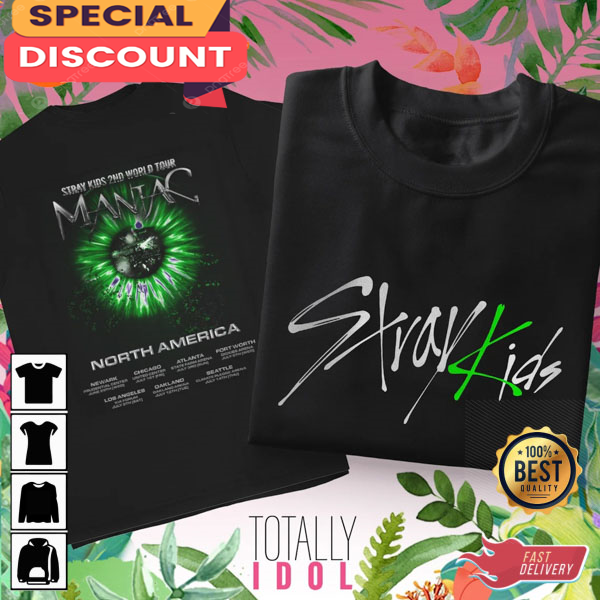 Stray Kids World Tour MANIAC in North America T-Shirt Design | Inspire ...