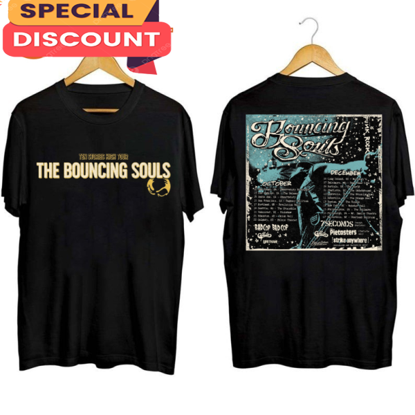 The Bouncing Souls Tour 2023 Ten Stories High Concert T-shir | Inspire ...