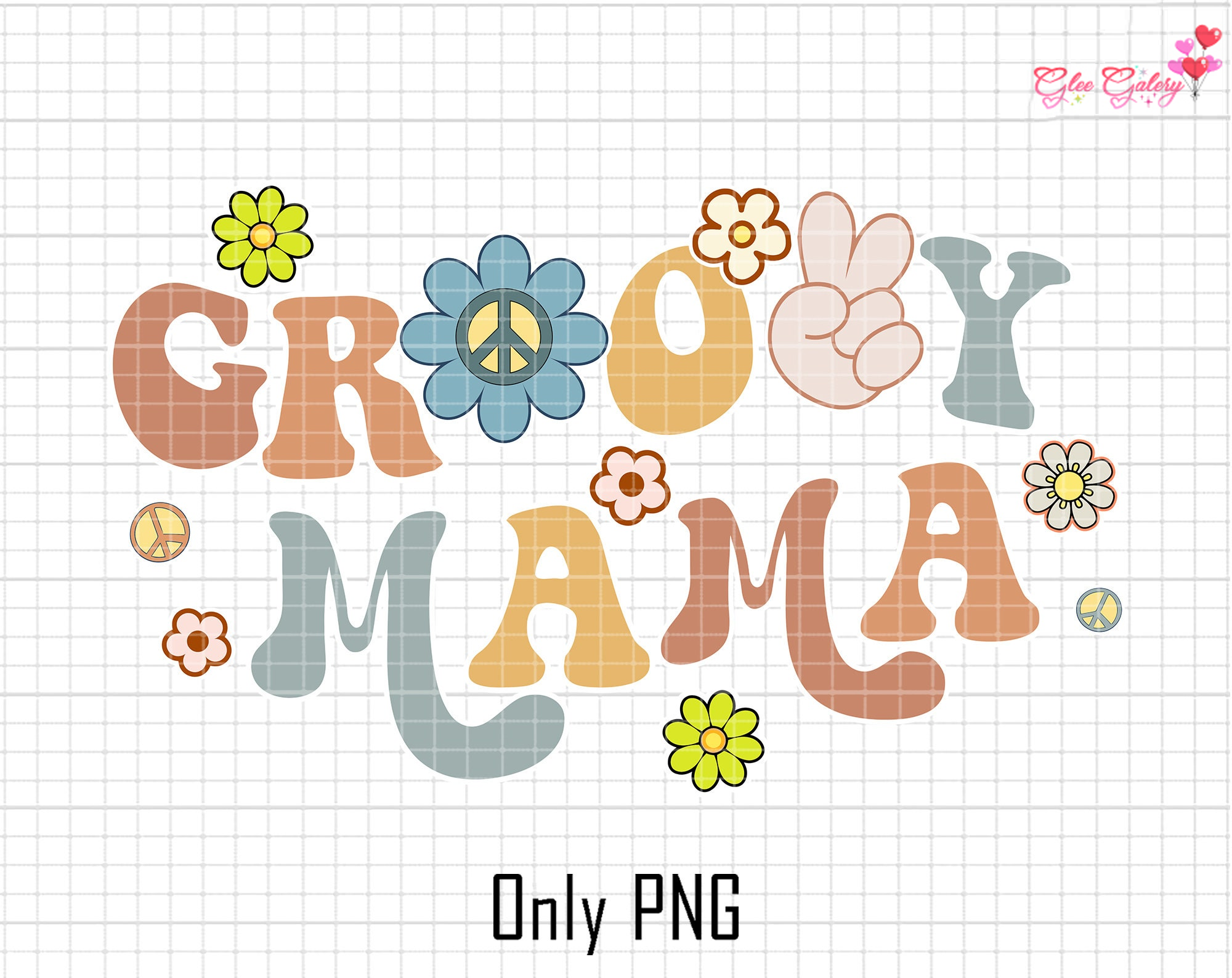 Groovy Mama Png, Groovy Mama Shirt, Matching Mommy and Me Sh | Inspire ...