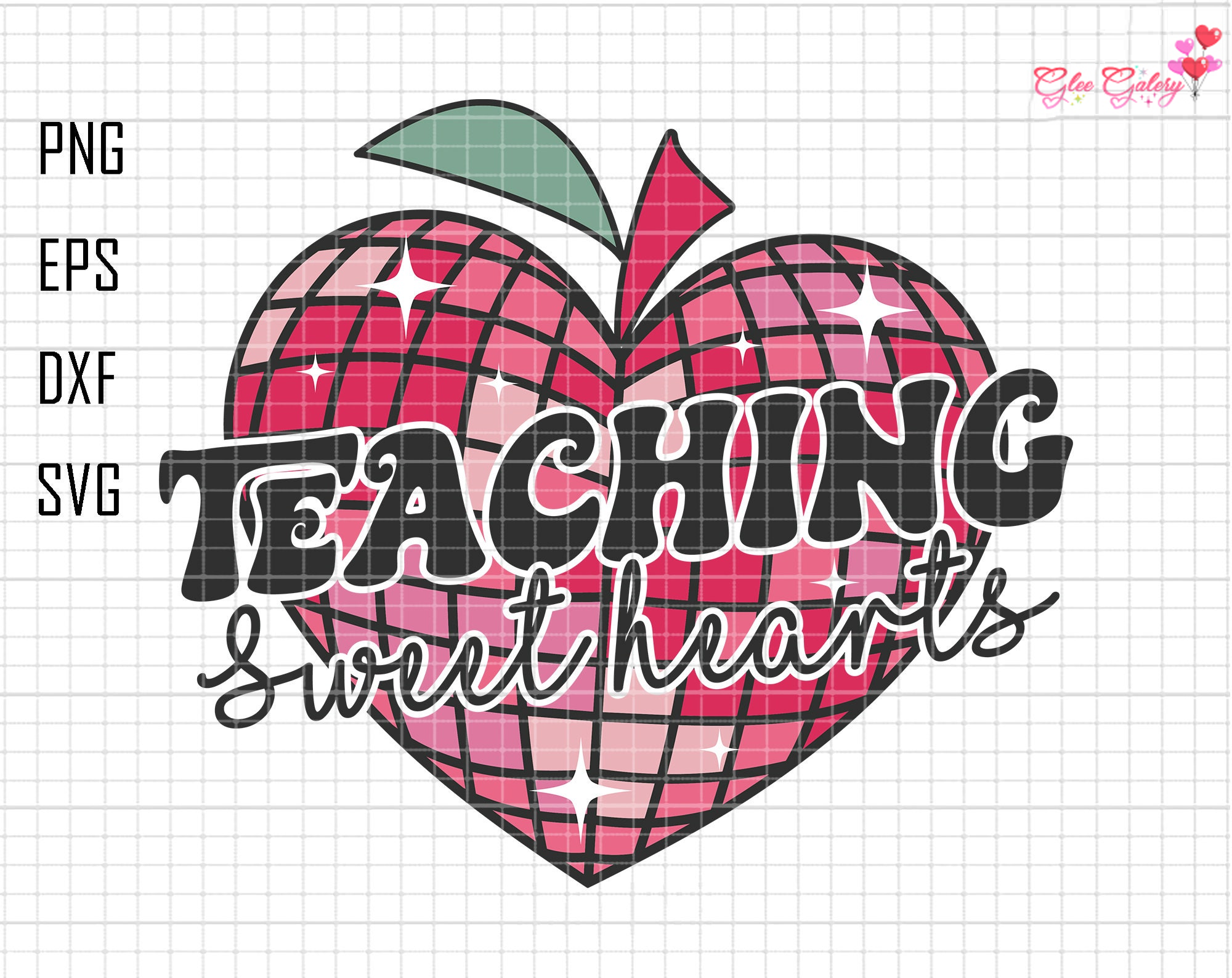 Teaching Sweetheart Svg, Valentine Day Svg, Teacher Valentin - Inspire ...