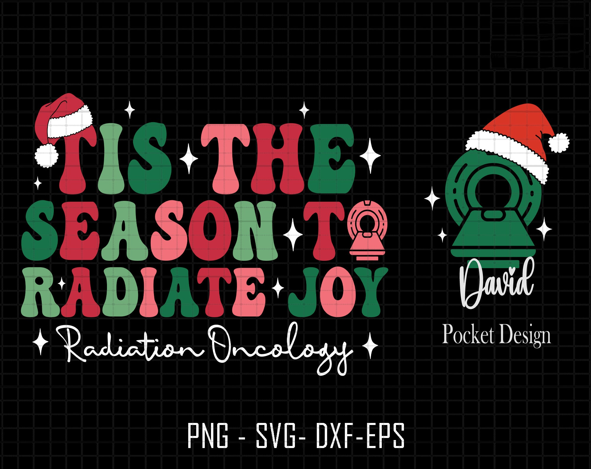 Tis The Season To Radiate Joy Svg, Radiation Oncology Svg, C | Inspire ...