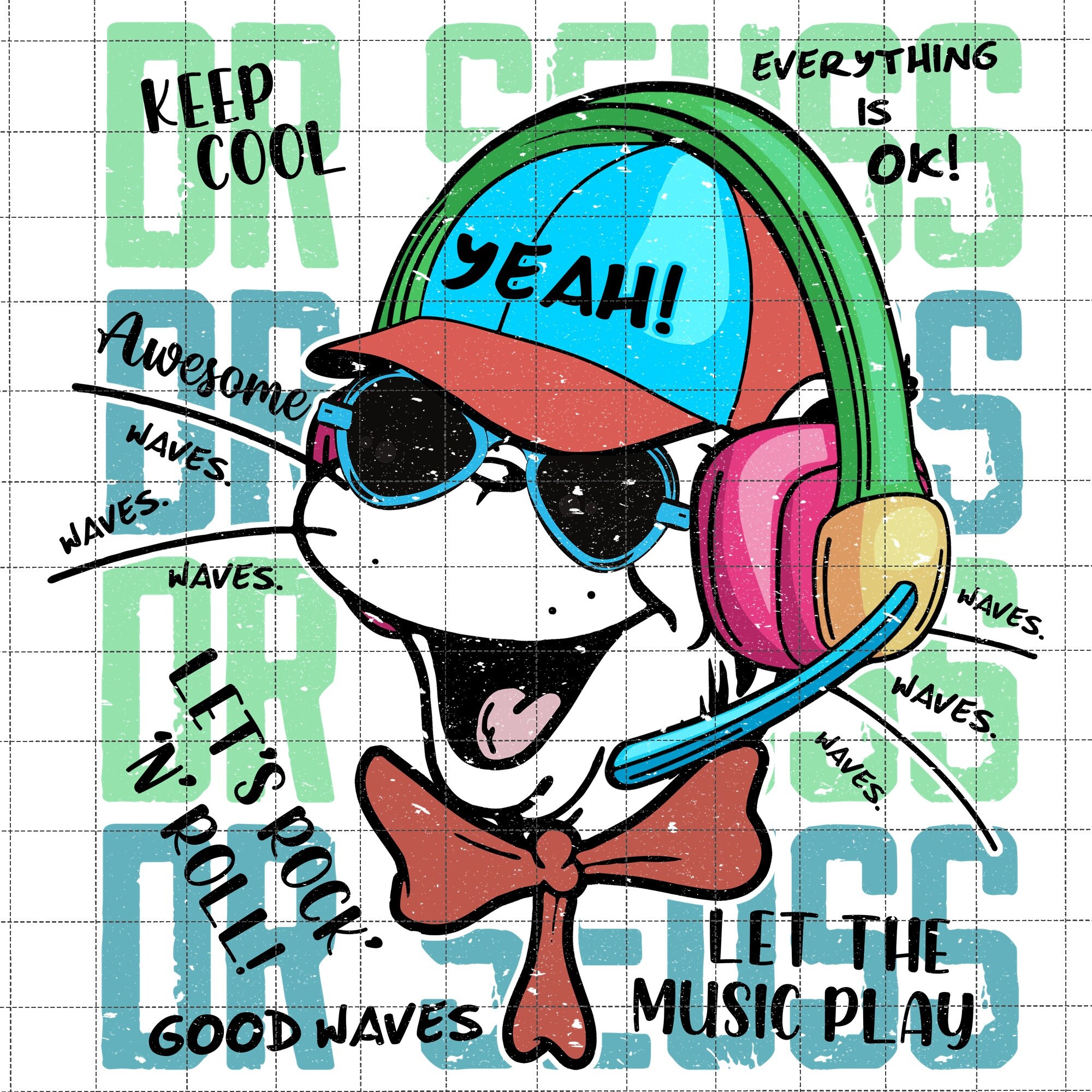 Cool Cat In The Hat Png, Dedicated Teacher Design, Save The | Inspire ...