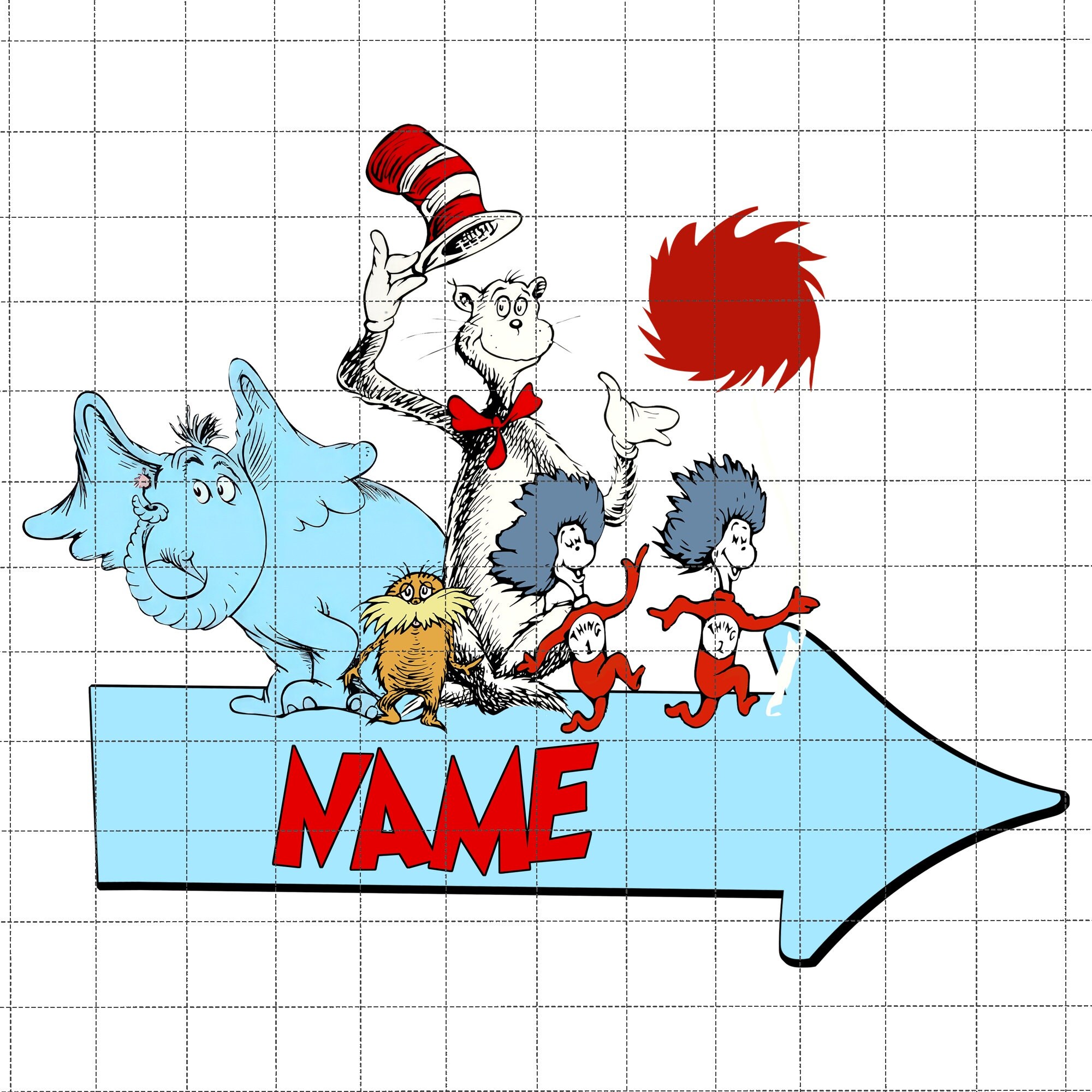 Custom Cat In The Hat Png, Dedicated Teacher, Digital Downlo - Inspire ...