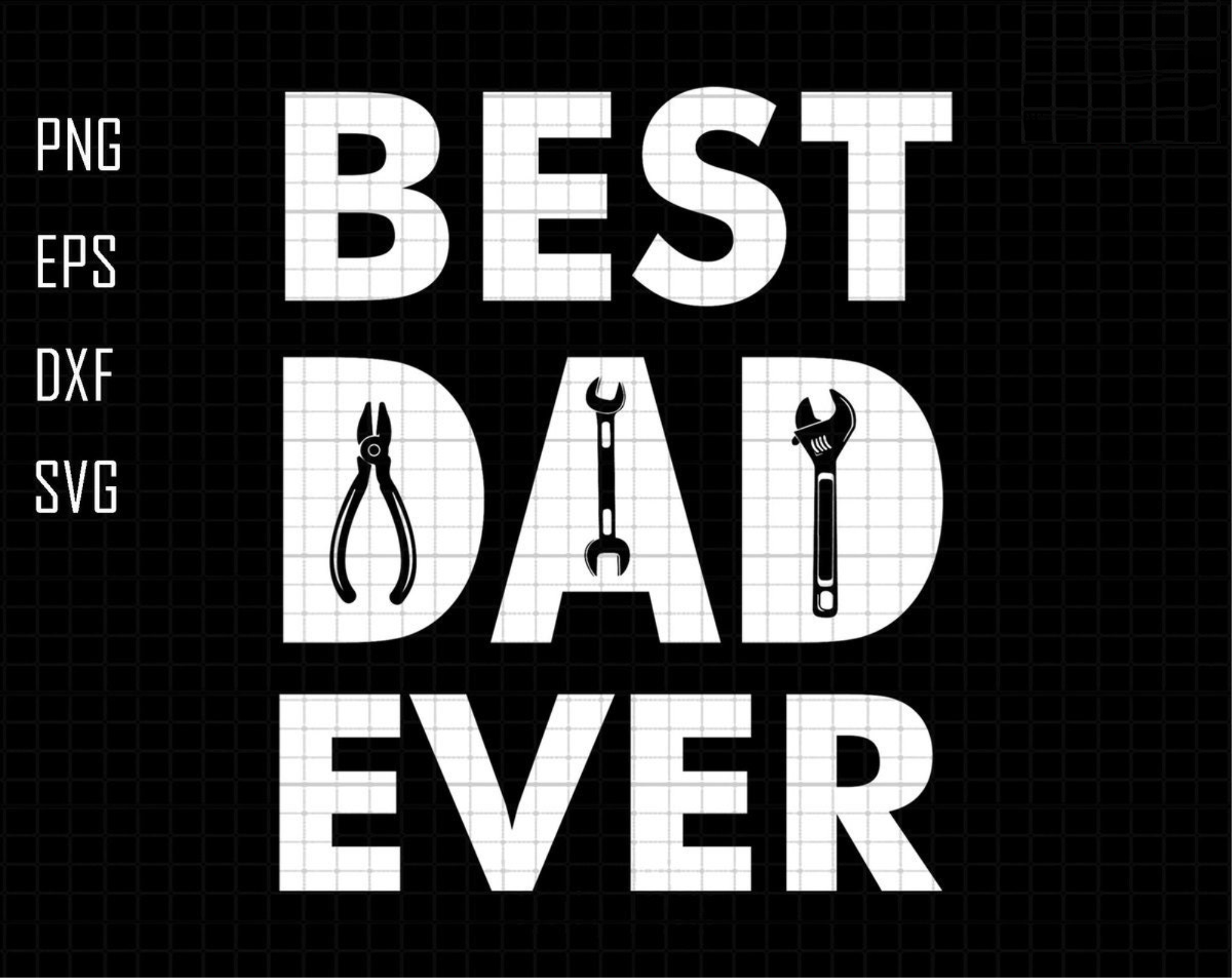 Best Dad Ever Svg, Mechanic Dad Svg, Mechanic Wrench Svg | Inspire Uplift