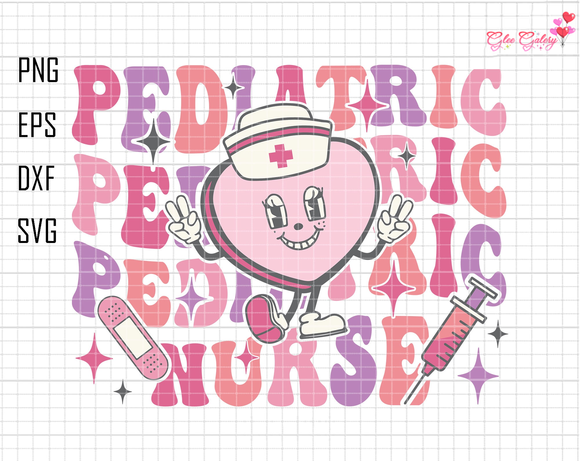 Pediatric Nurse Svg | Inspire Uplift